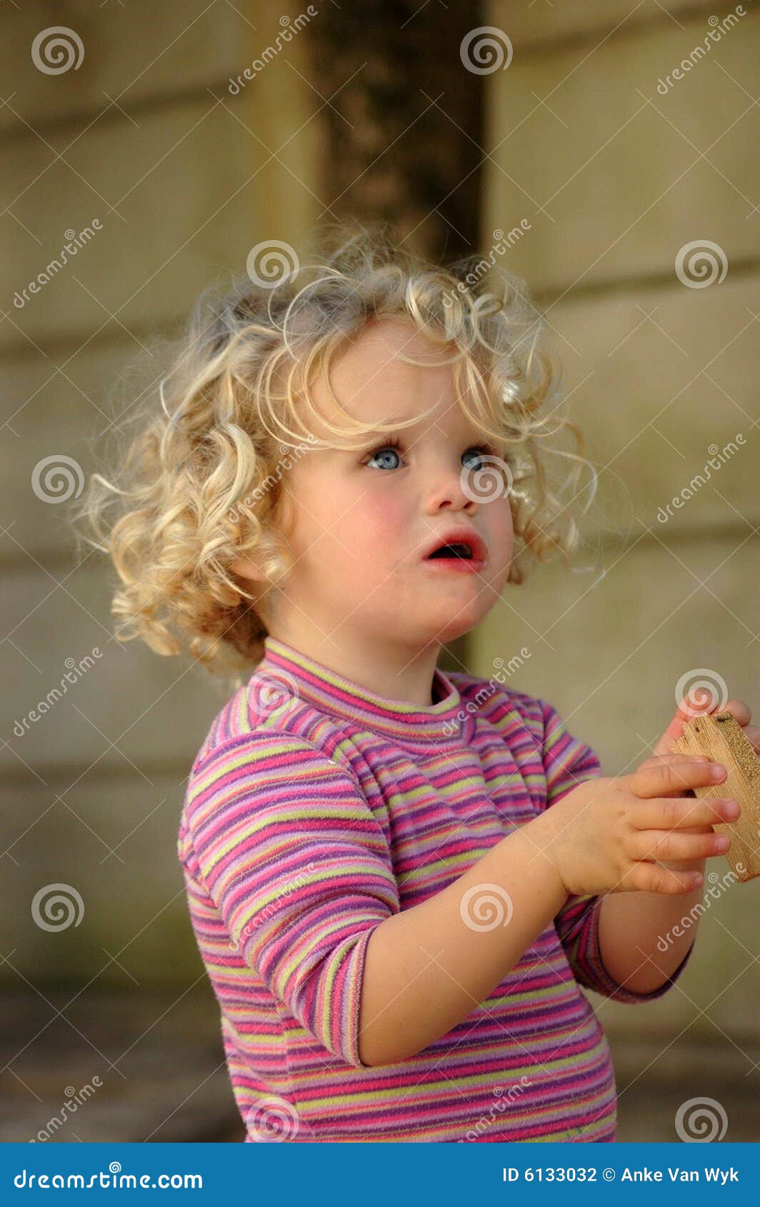 Little girl questioning stock photo. Image of children - 6133032