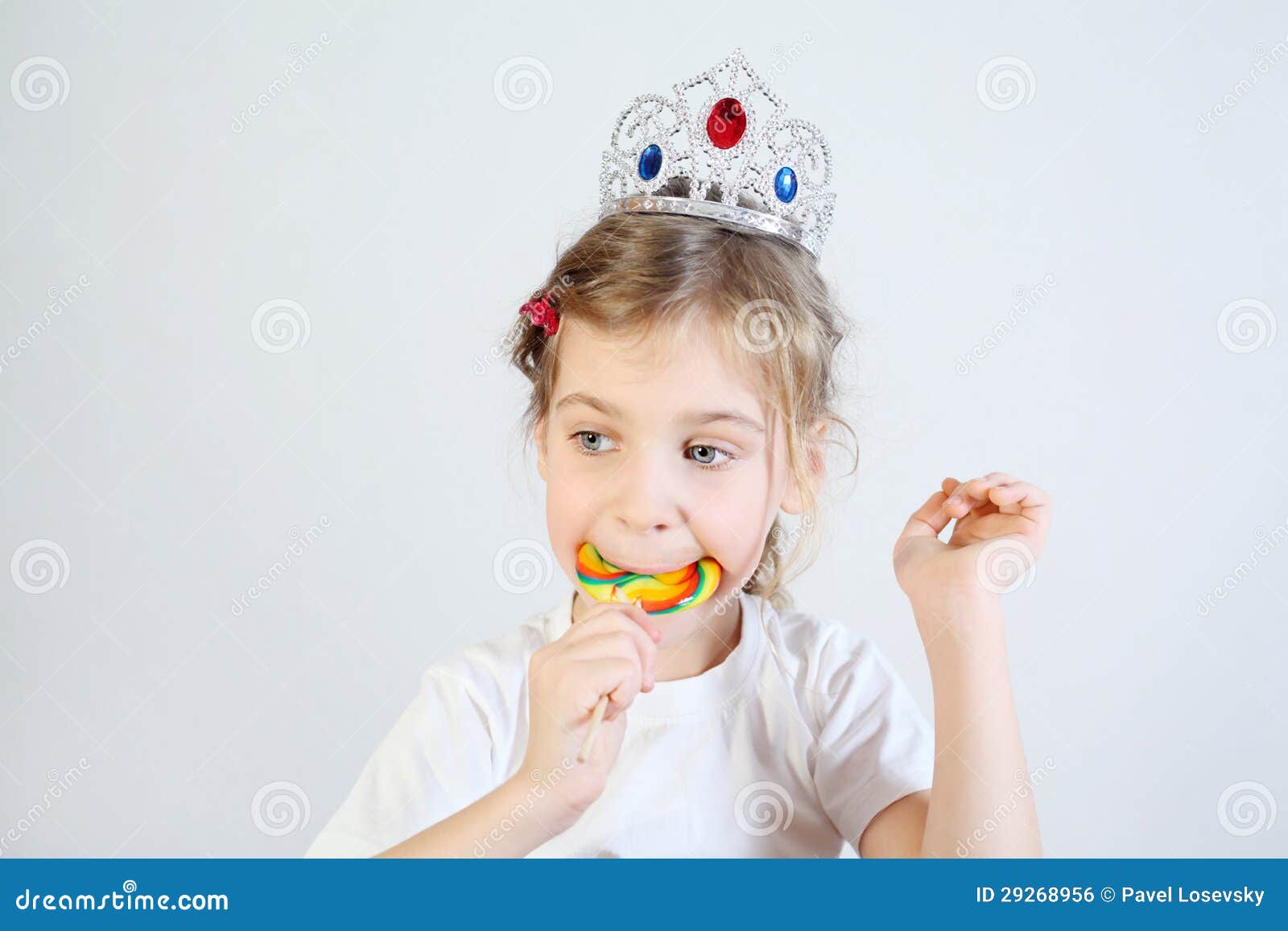 Princess Crown On Glass Stock Image | CartoonDealer.com #19301761