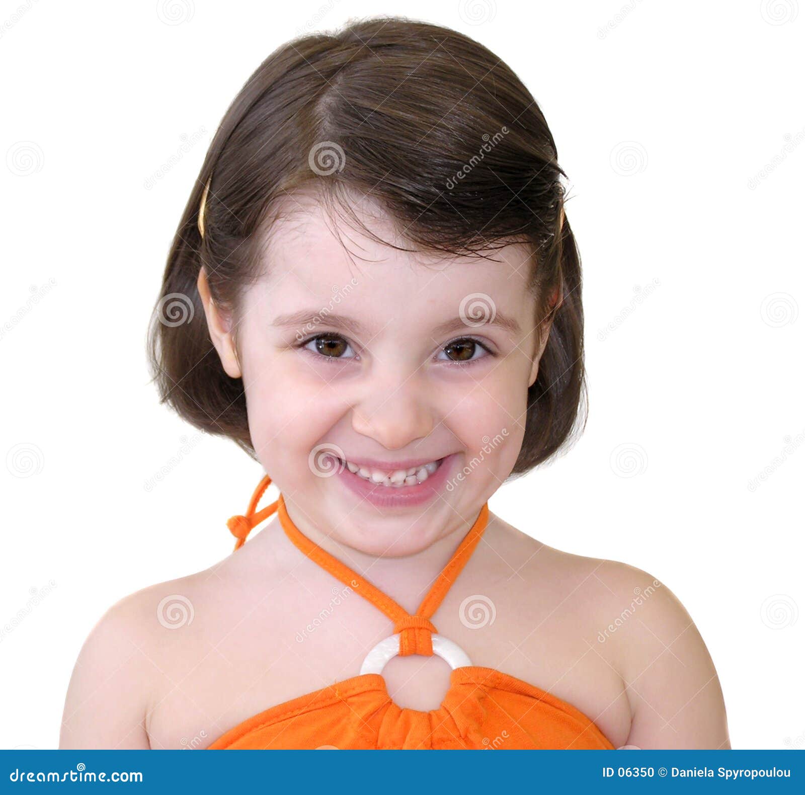 Little girl smiling stock photo. Image of joyful, children - 6350