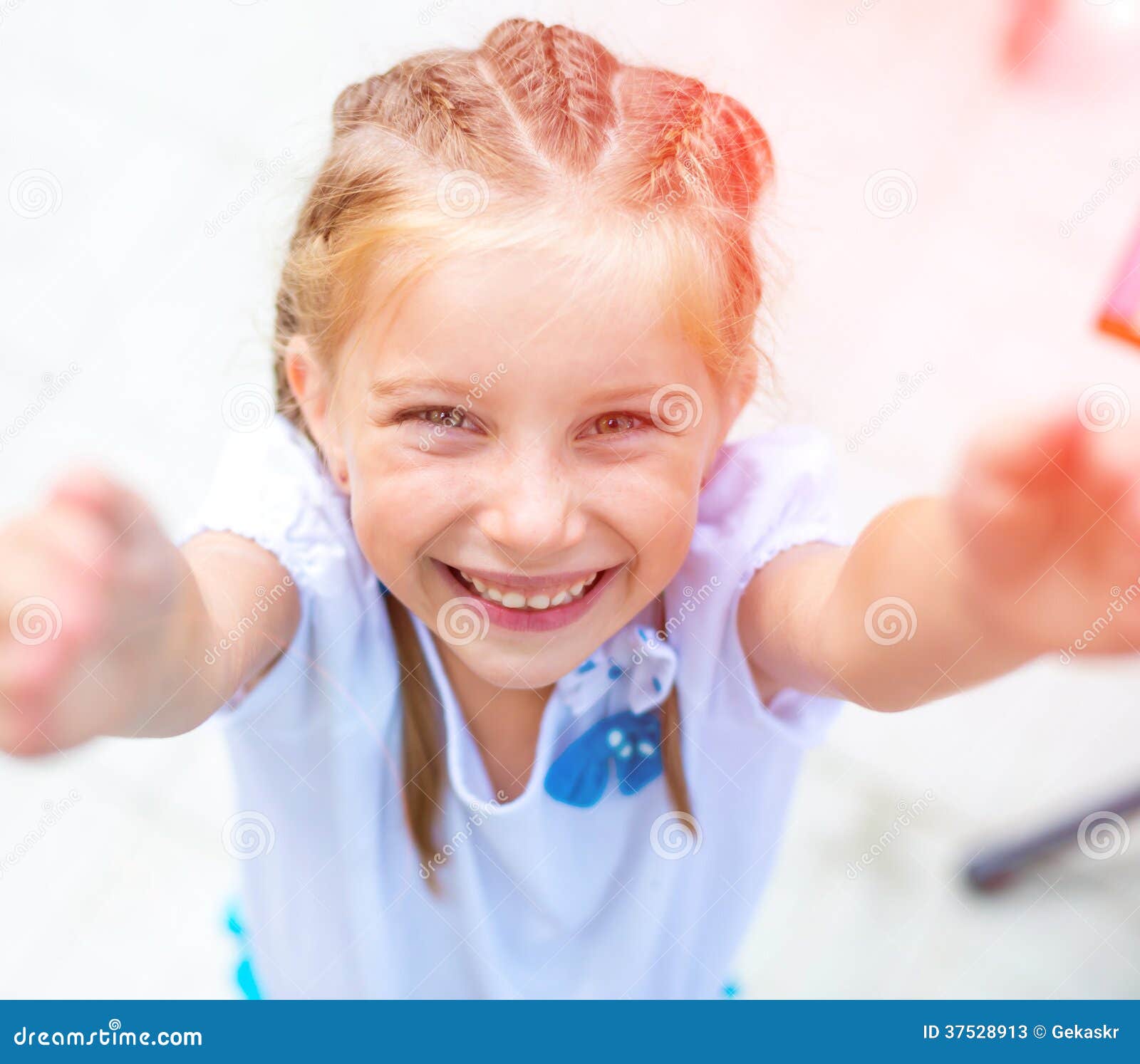 Little girl smiling stock image. Image of girl, eyes - 37528913
