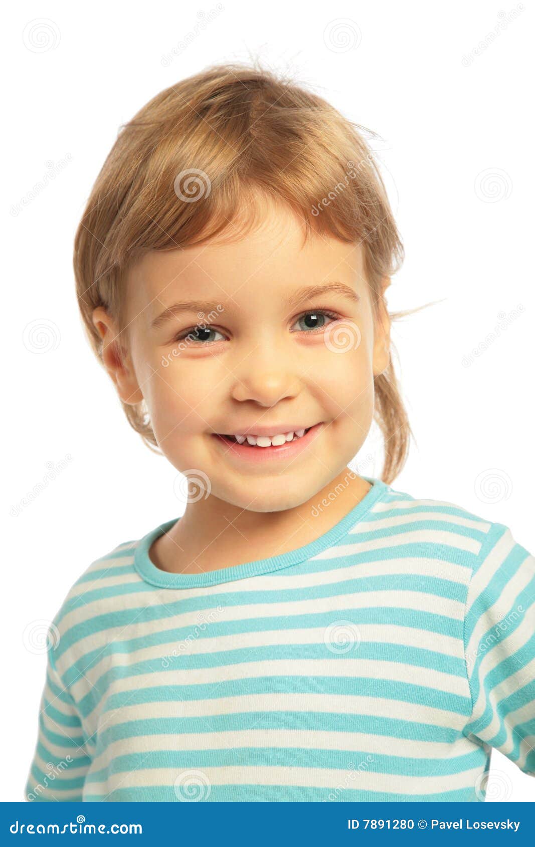 Little girl smiling stock photo. Image of cheerful, color - 7891280