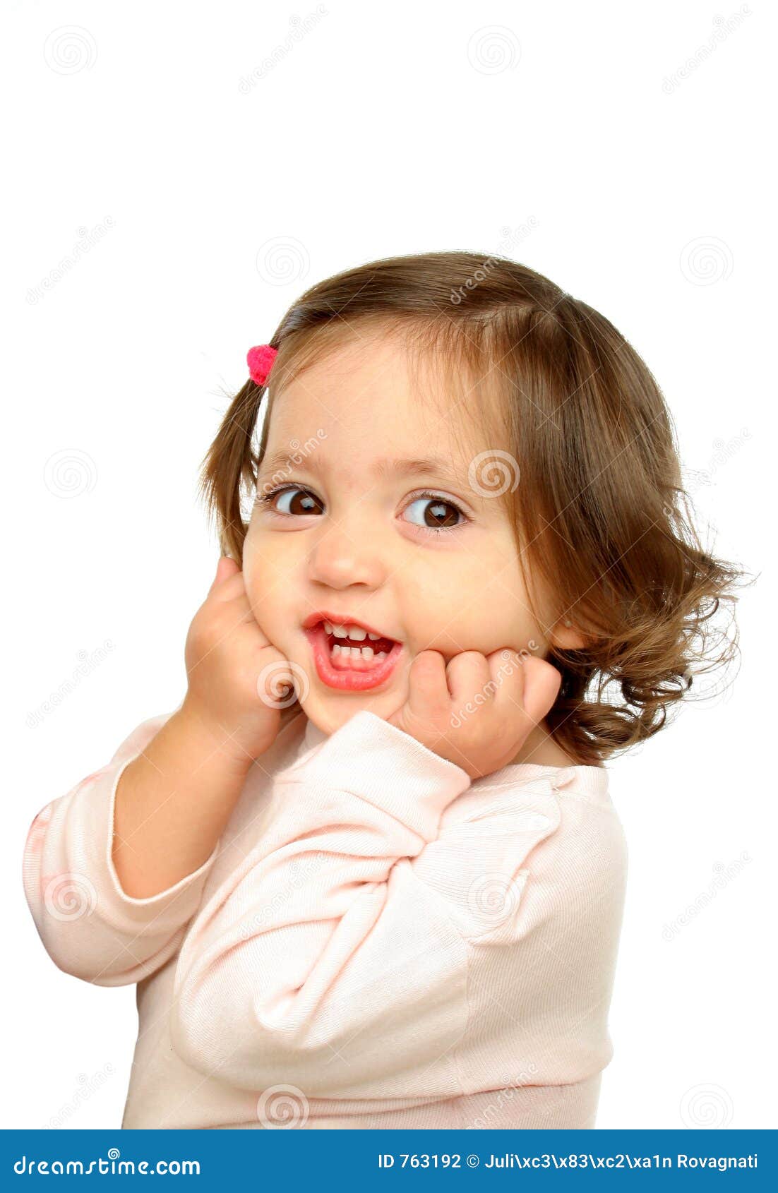 Little Girl Smiling At Camera Stock Photography - Image: 763192