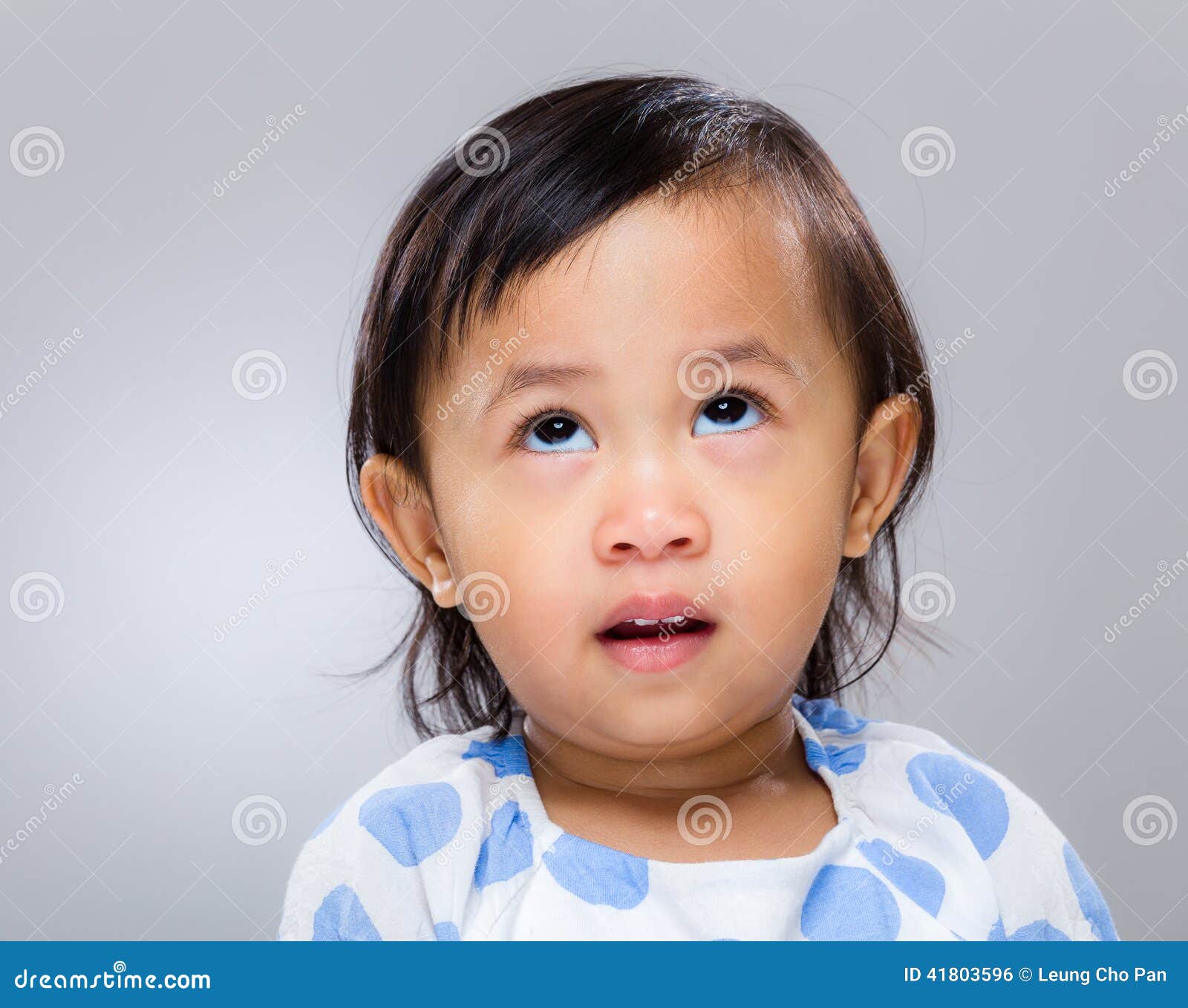 Little girl speechless stock photo. Image of innocent - 41803596
