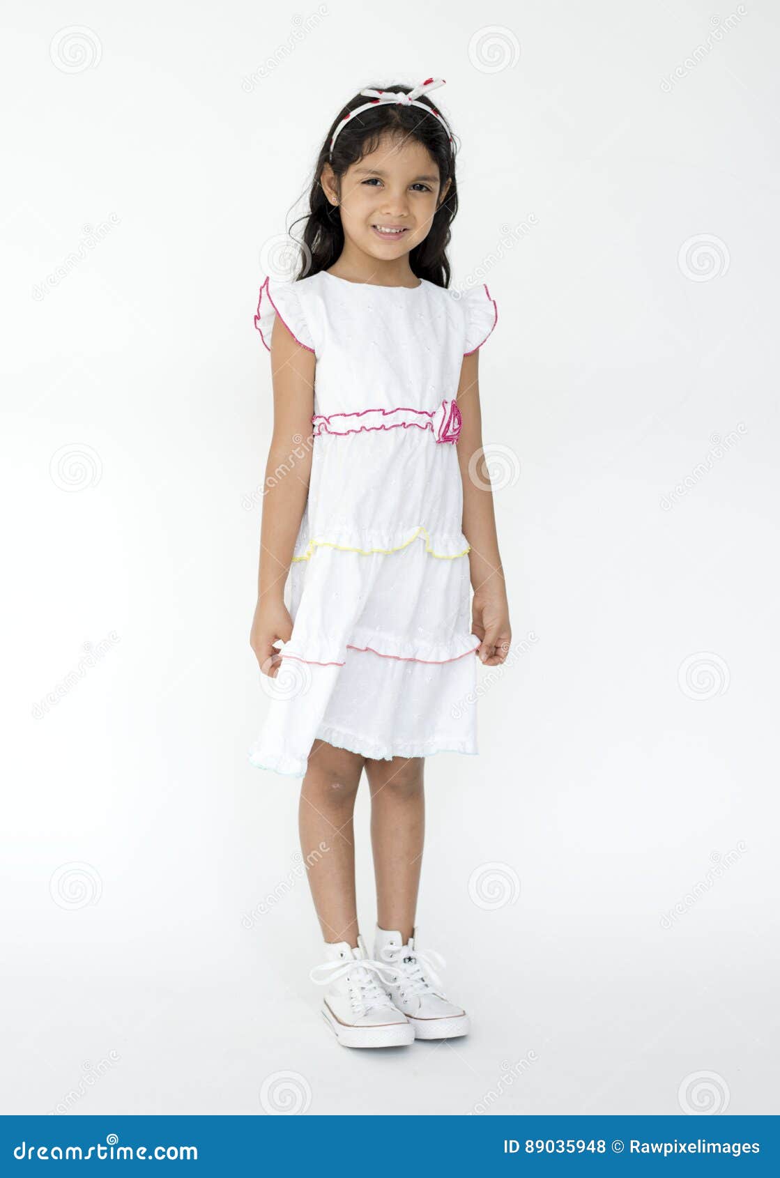 Little Girl Studio Shoot Concept Stock Photo - Image of model, play ...