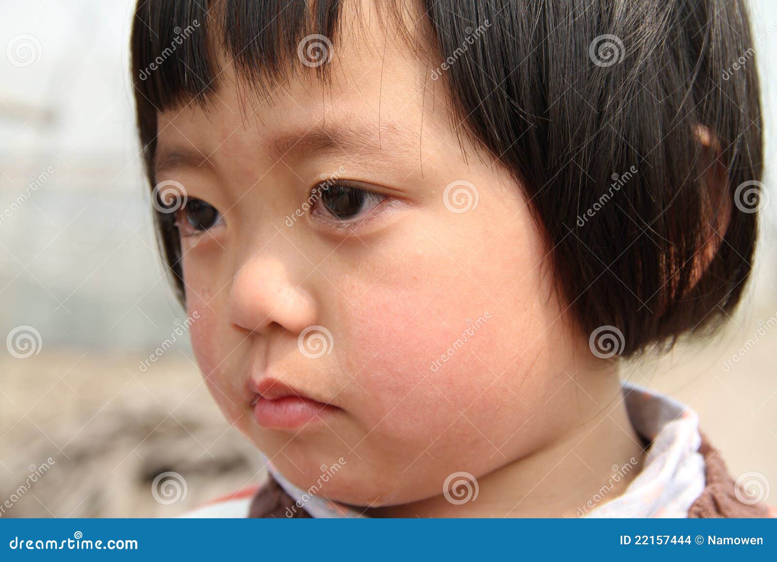 Little girl with tears stock photo. Image of eyelashes - 22157444
