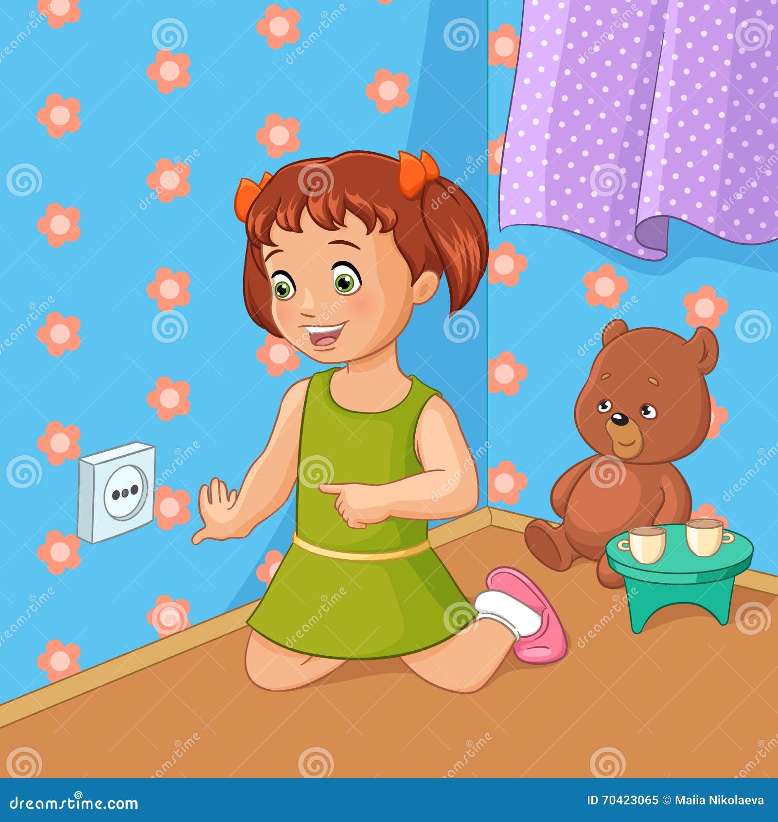 Child Electric Socket Stock Illustrations – 20 Child Electric Socket ...