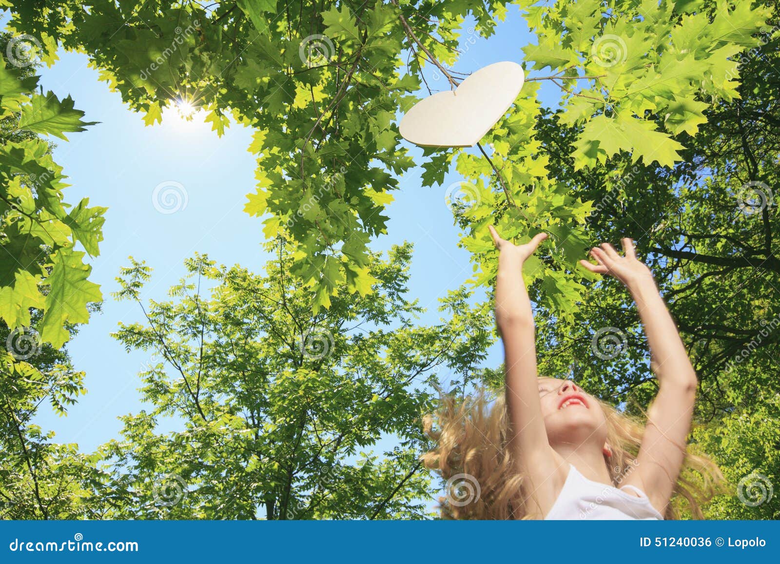 Girl Catch Heart Tree Stock Photos - Free & Royalty-Free Stock Photos ...