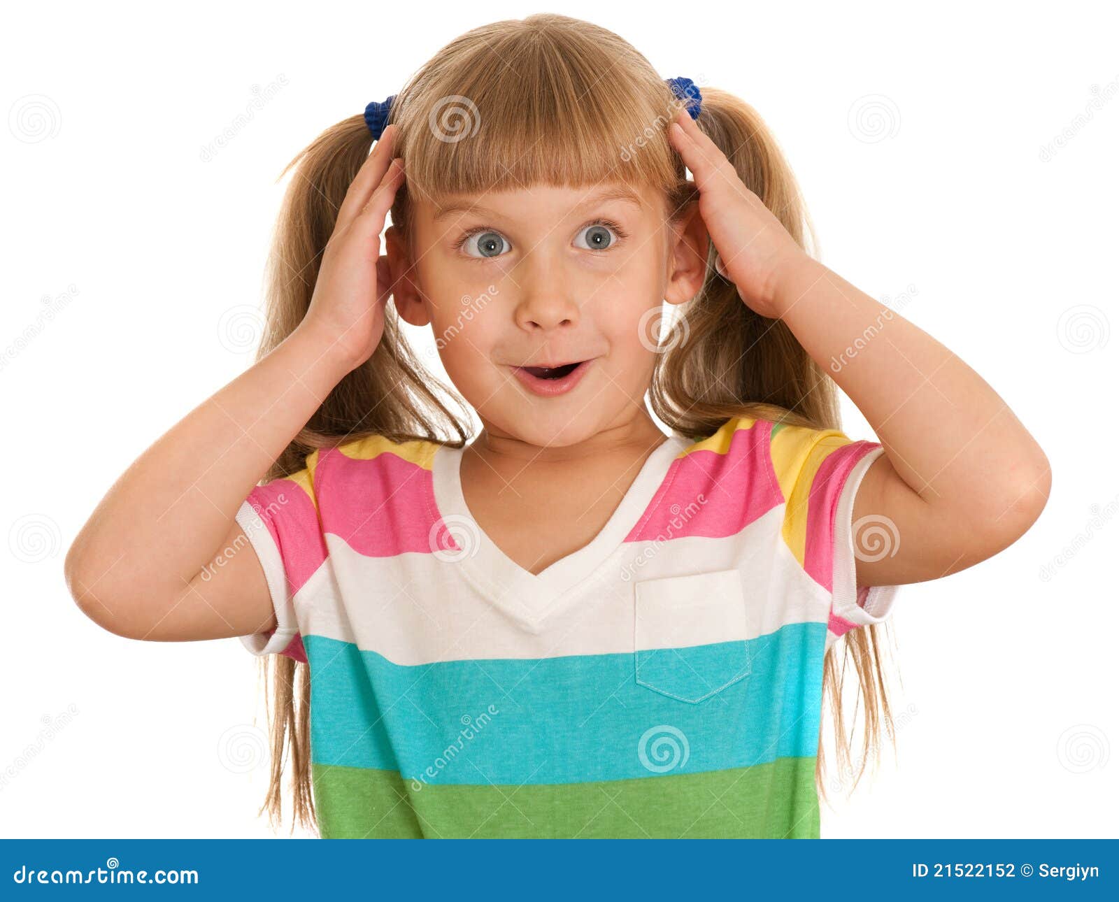 Little Girl Under Impression Stock Photos - Free & Royalty-Free Stock ...