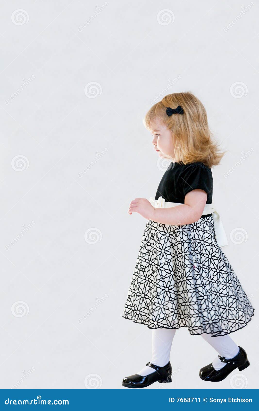 Little Girl Walking stock image. Image of life, girls - 7668711