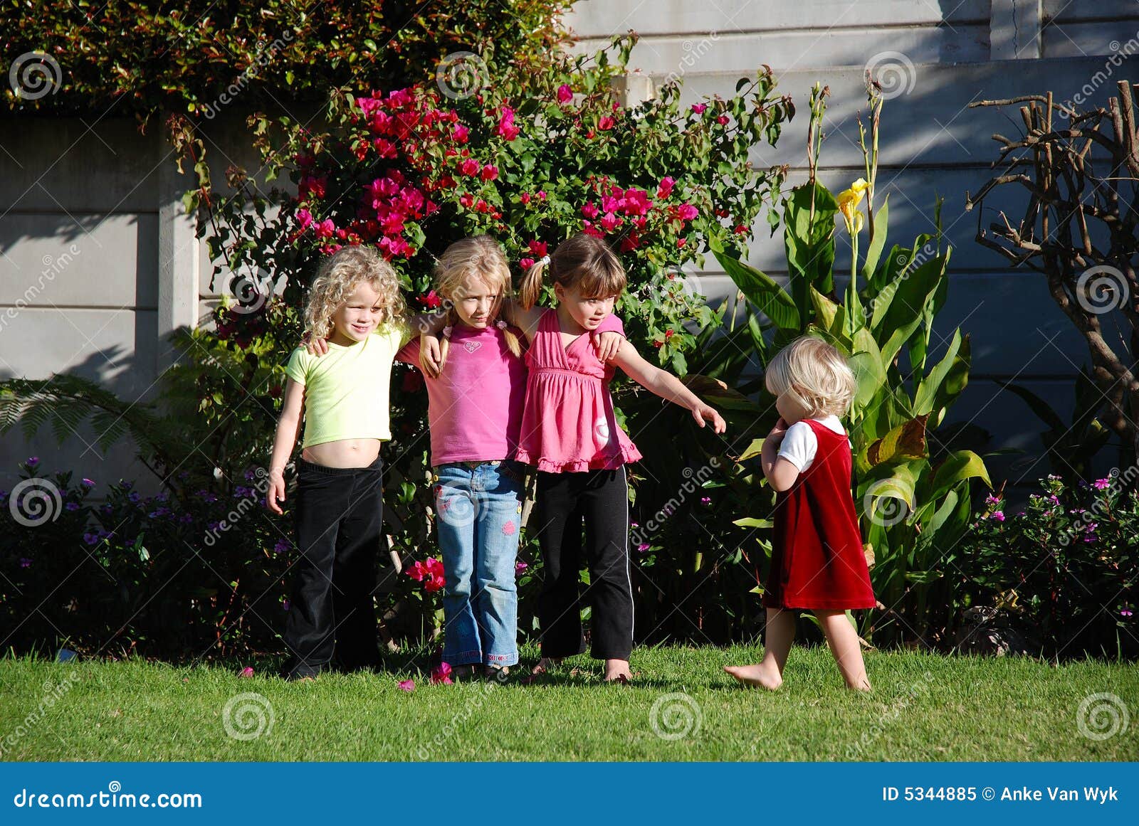 Little girls stock image. Image of girls, girlfriend, choosing - 5344885