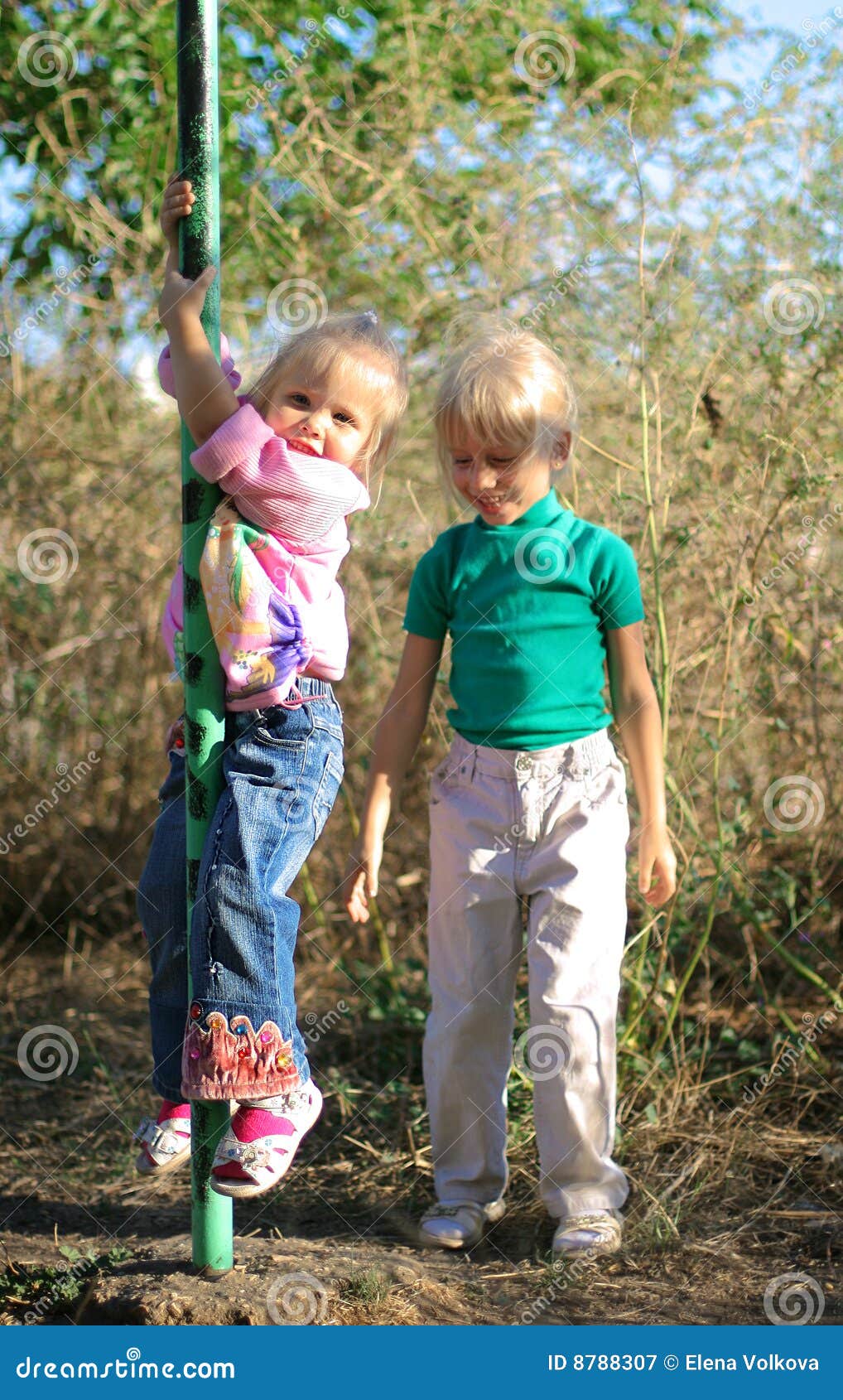 Little girls stock image. Image of childhood, group, expression - 8788307