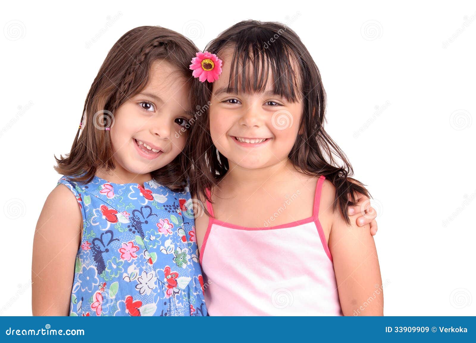 Little girls stock image. Image of people, happiness - 33909909