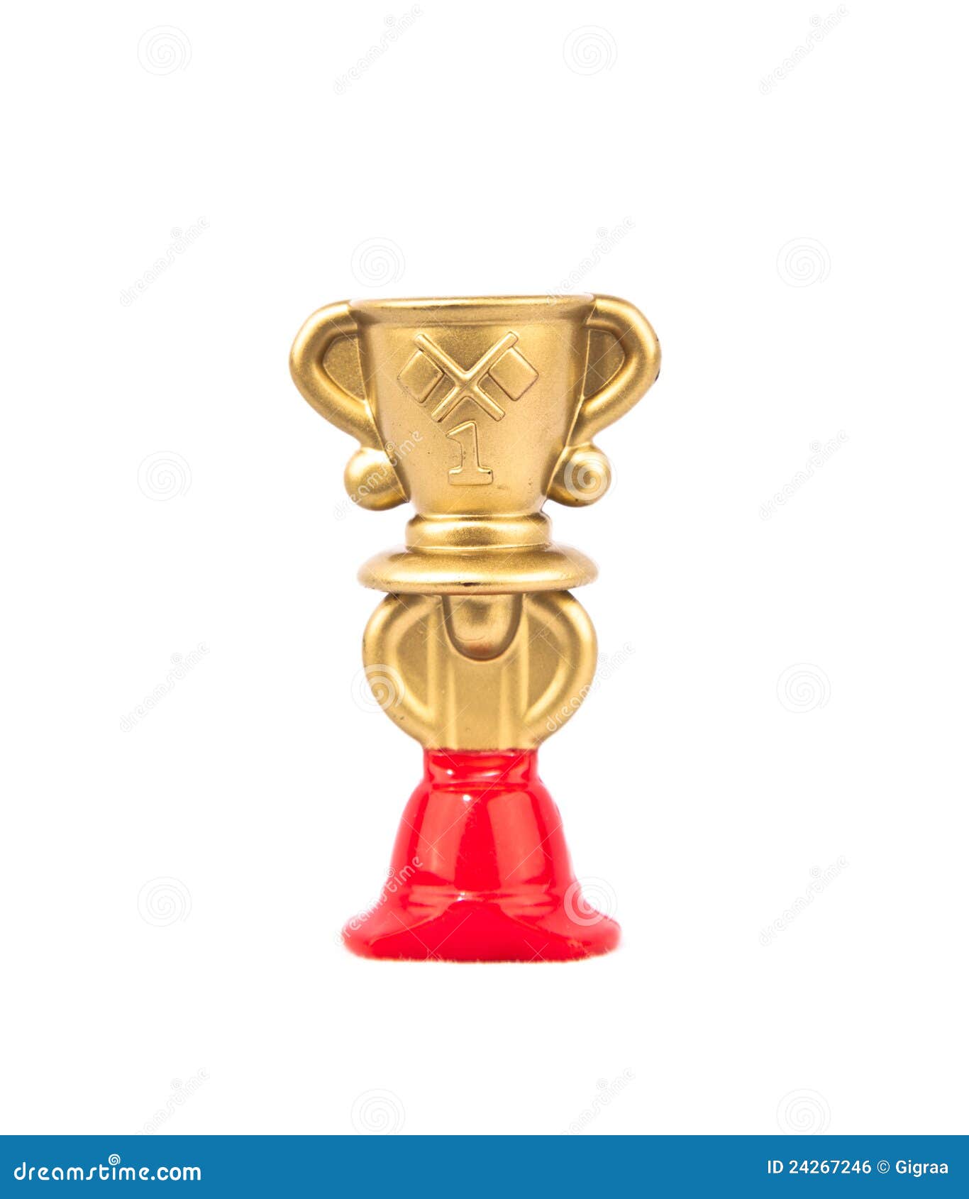 Little golden cup stock photo. Image of achievement, closeup - 24267246
