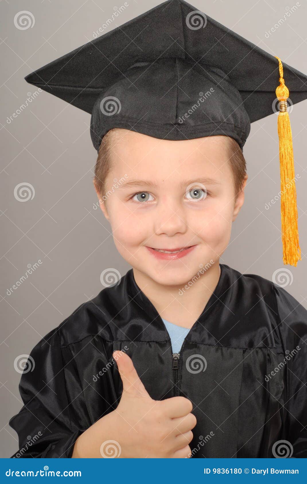 Little graduate stock photo. Image of learn, smiling, child - 9836180