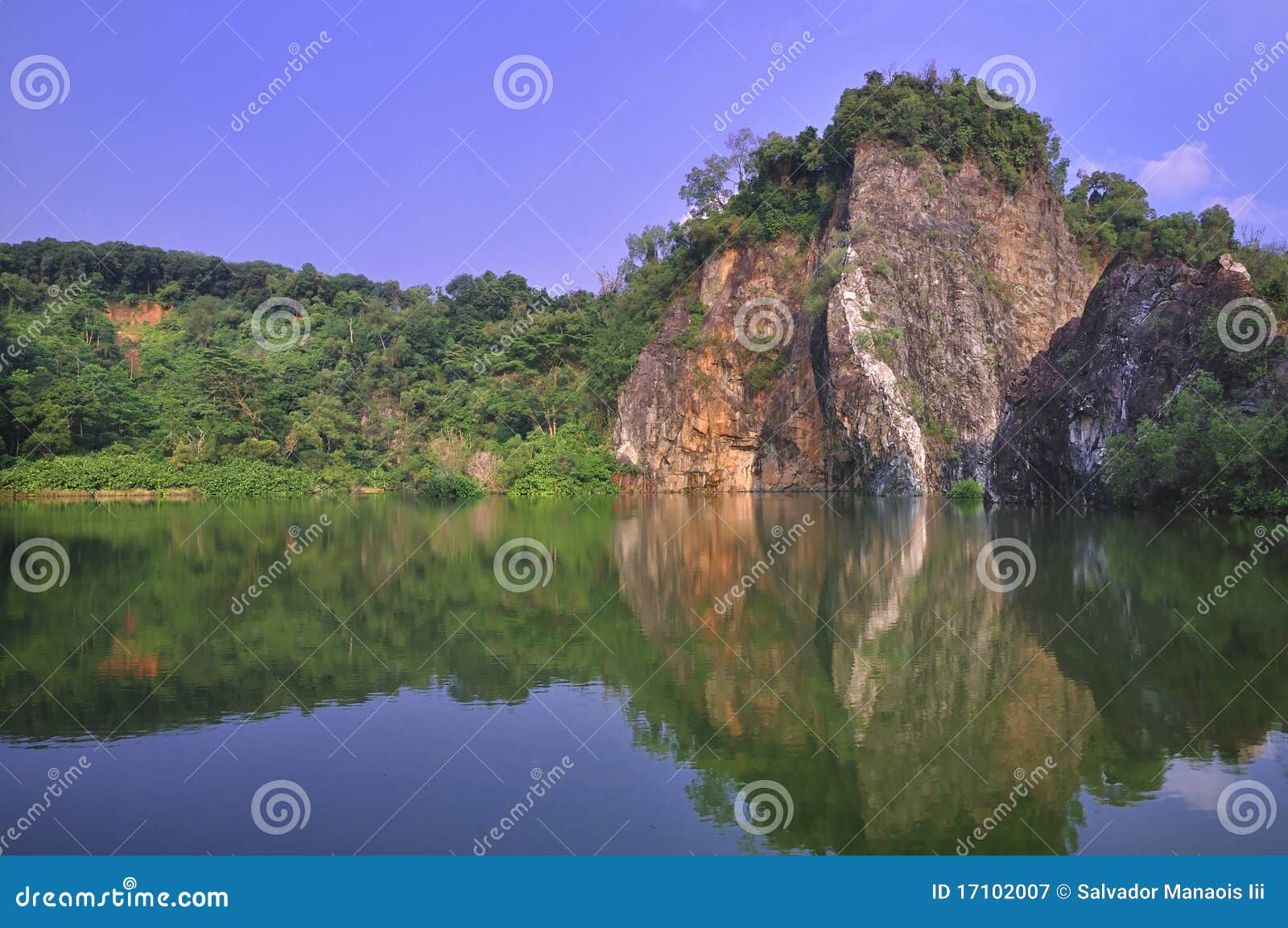 Little Guilin, Singapore stock image. Image of quarry - 17102007