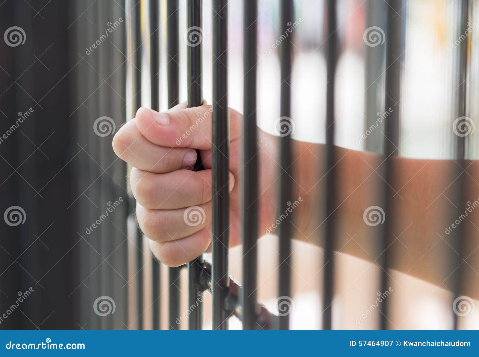 Little Hand in jail stock image. Image of lock, captive - 57464907