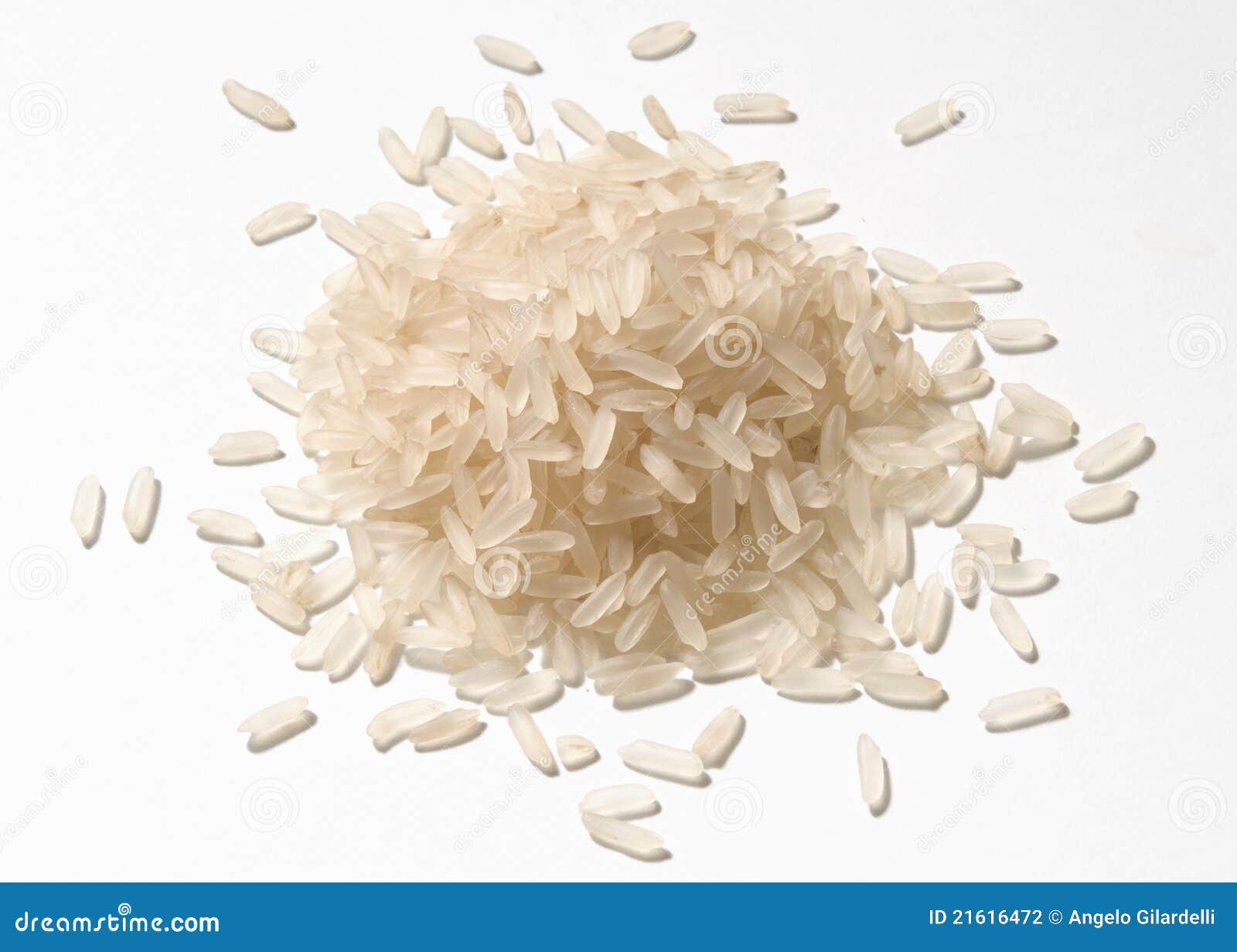 Little heap of rice stock photo. Image of food, macro - 21616472