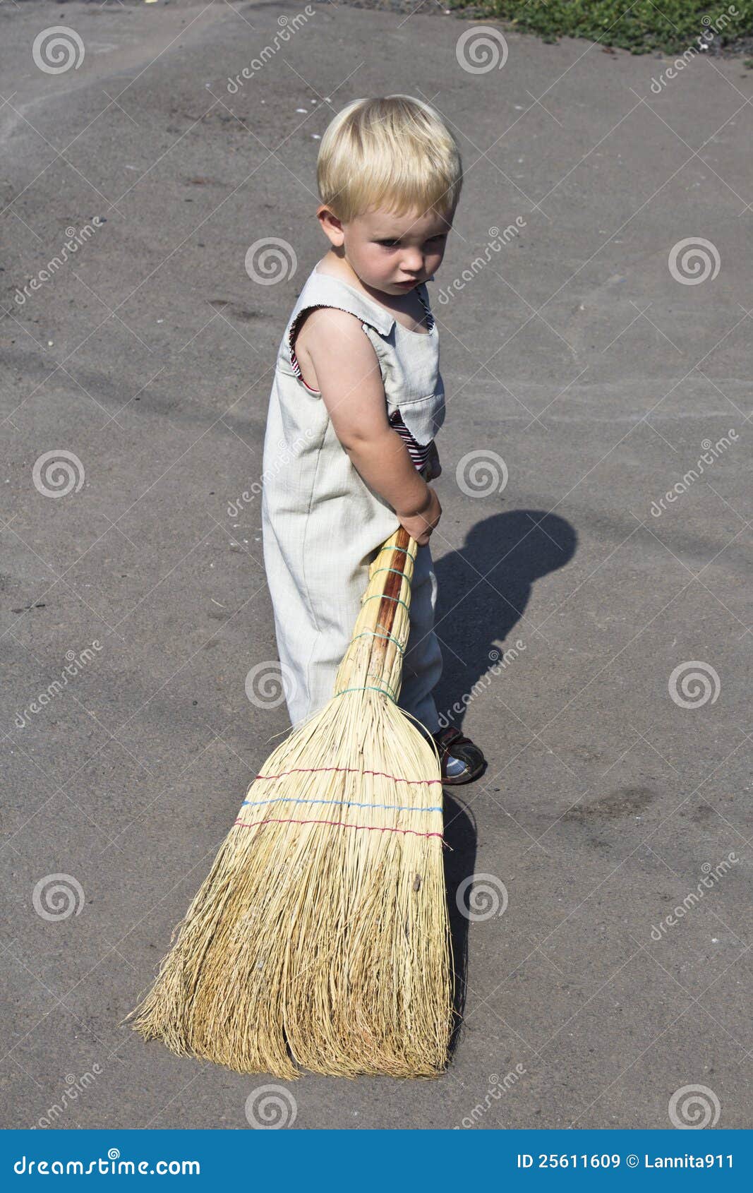 Little helper stock image. Image of assistant, broom - 25611609