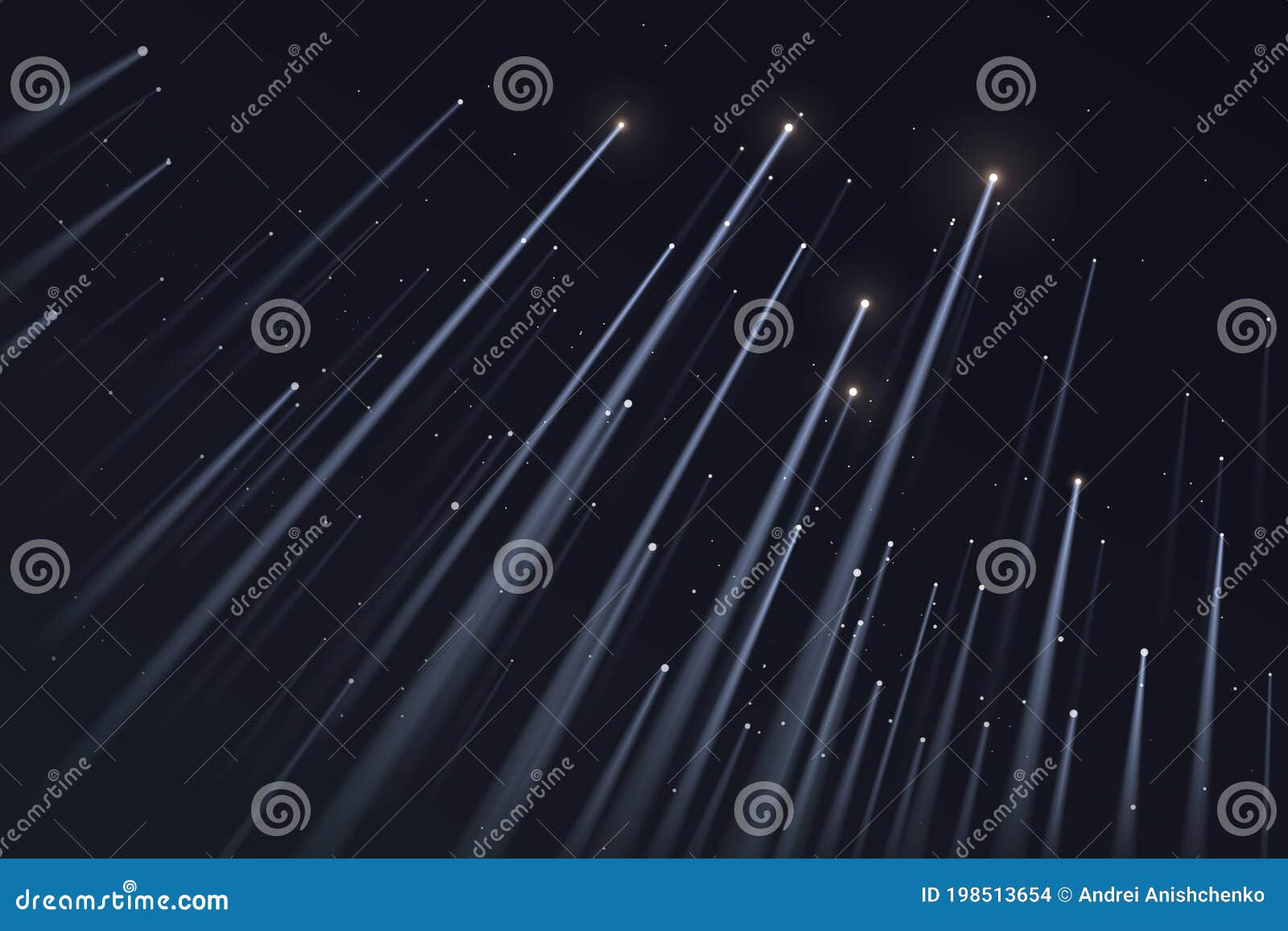 Little Holes with Light Rays Stock Vector - Illustration of futuristic ...