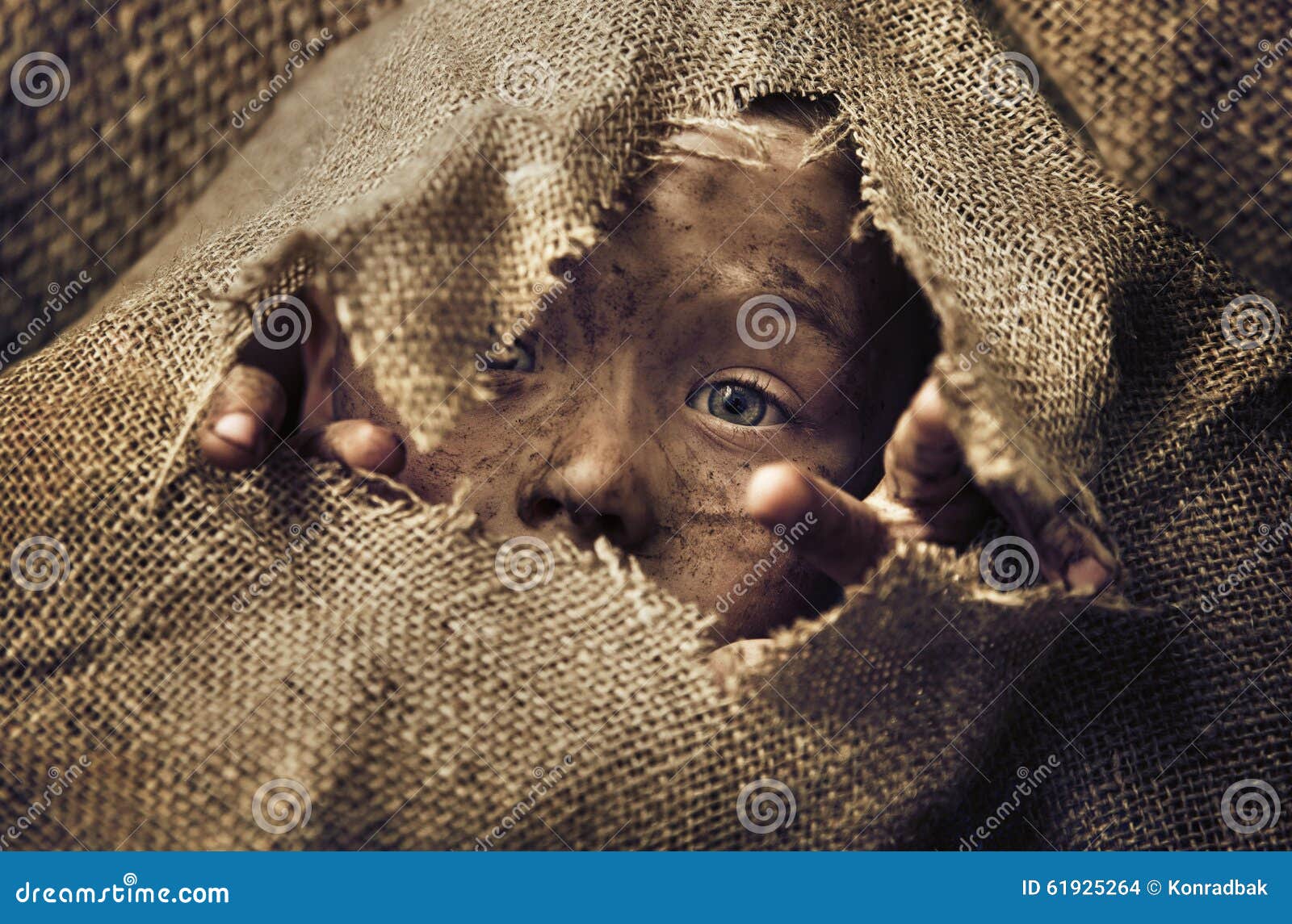 An Arab Homeless Boy Is Walking On Street And Wearing Arabic ...