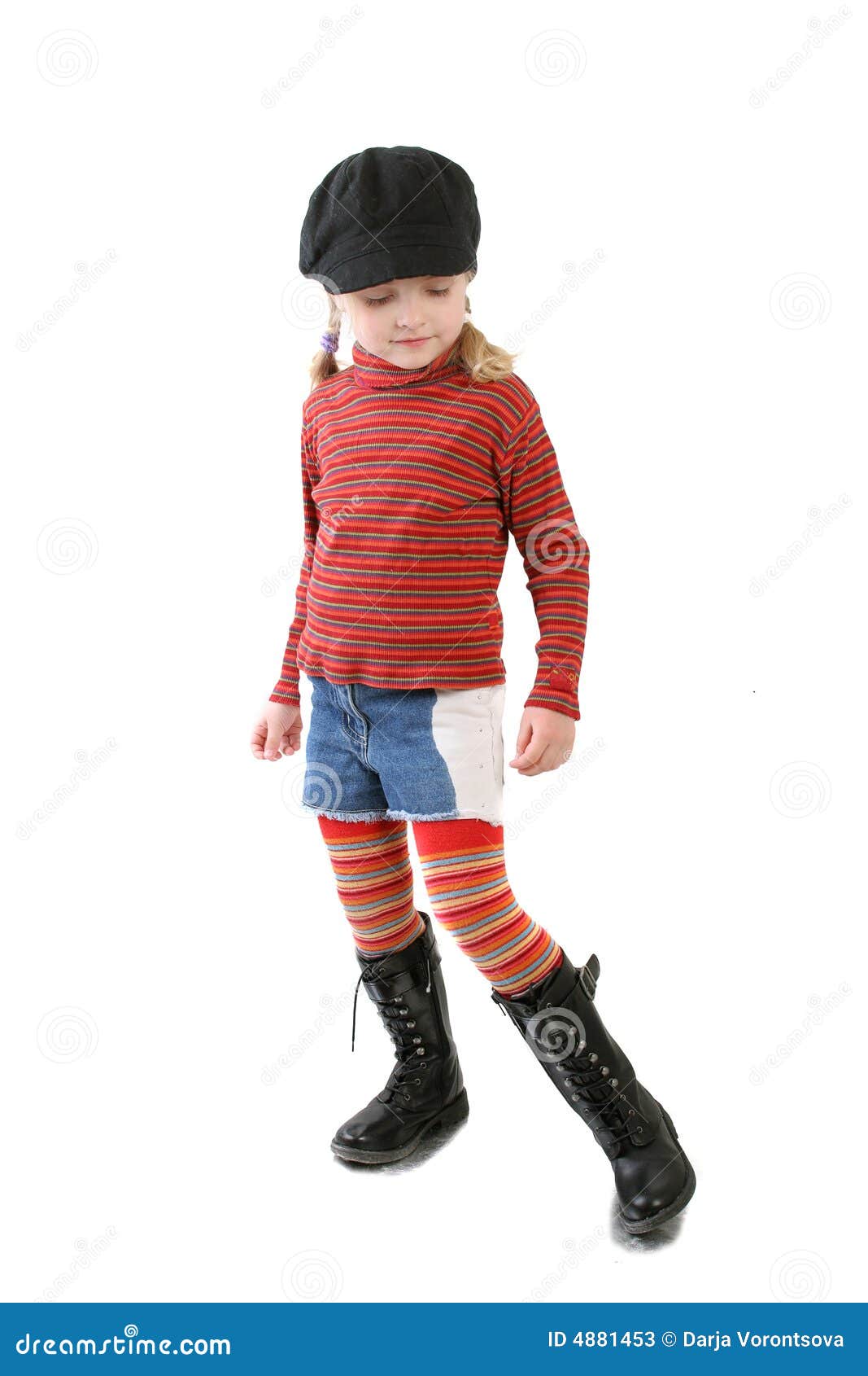 Little hooligan dancing stock image. Image of cute, show - 4881453
