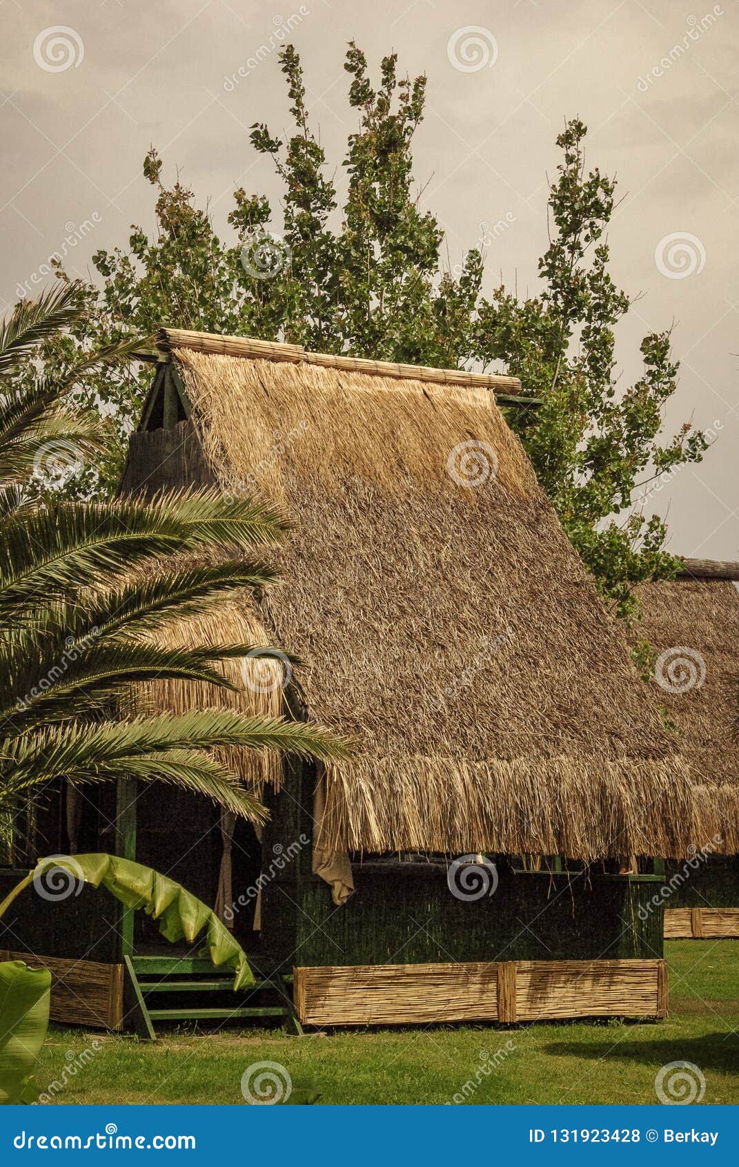Little Hut Made in Simple Style in View Stock Photo - Image of ...