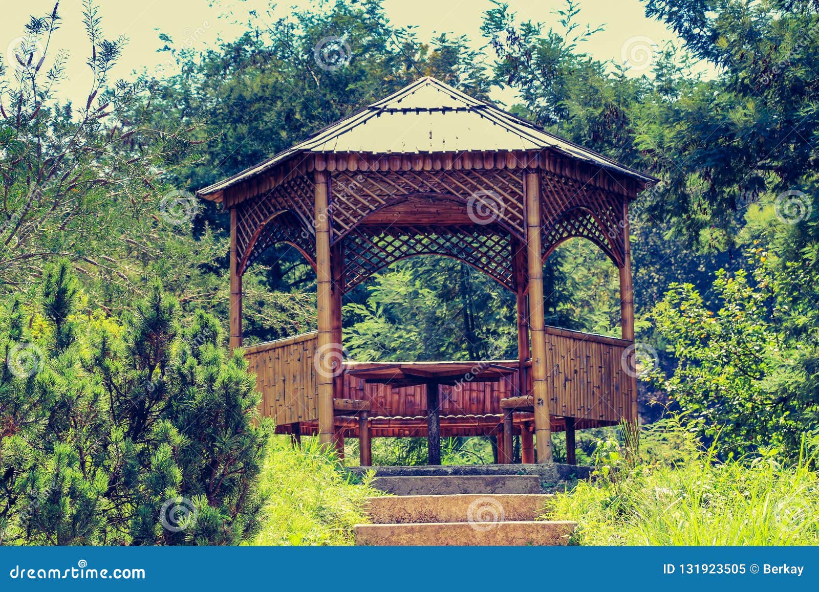Little Hut Made in Simple Style in View Stock Image - Image of roof ...