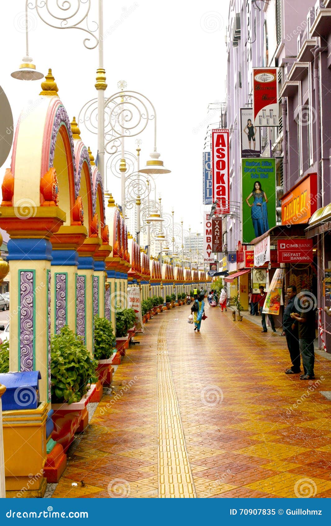 Little India in Kuala Lumpur Editorial Image - Image of brickfields ...