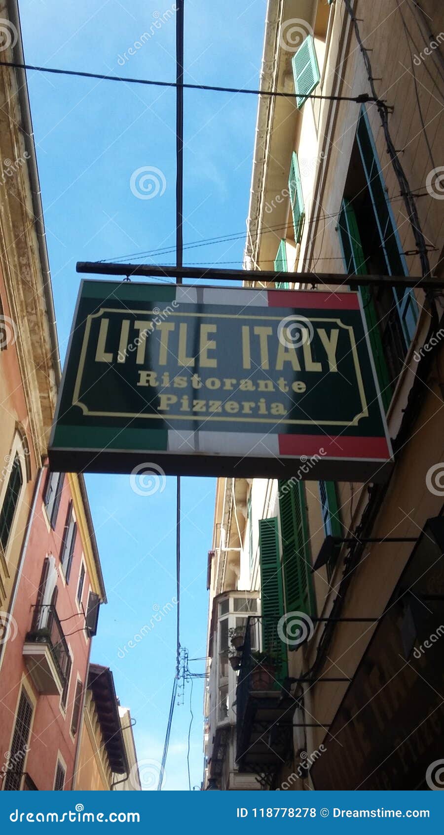 Little Italy editorial stock photo. Image of street - 118778278