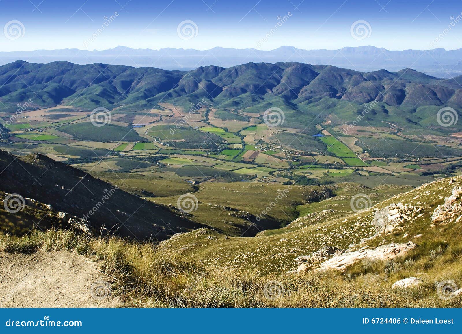 The Little Karoo Region Of The Western Cape Province Of South Africa ...