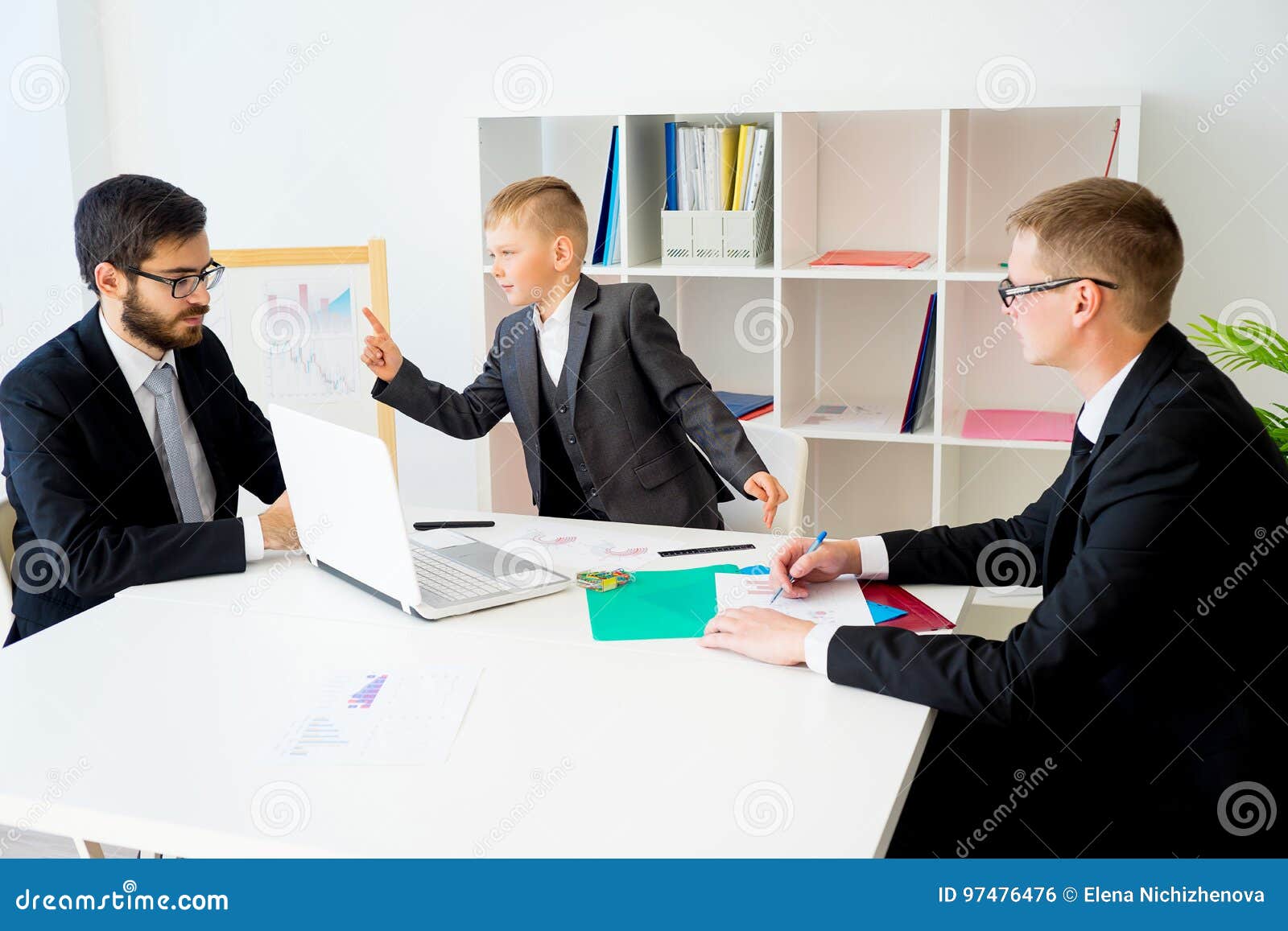 Little kid is the boss stock photo. Image of little, education - 97476476