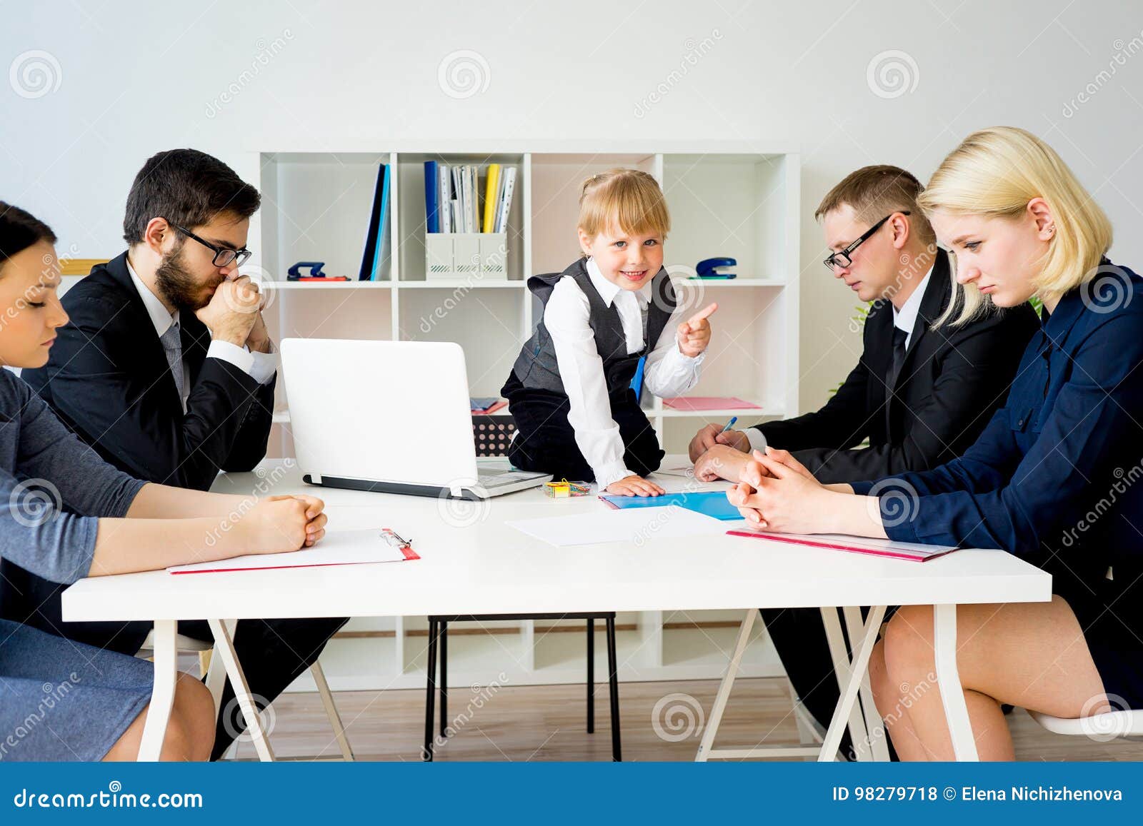 Little kid is the boss stock photo. Image of angry, emotion - 98279718
