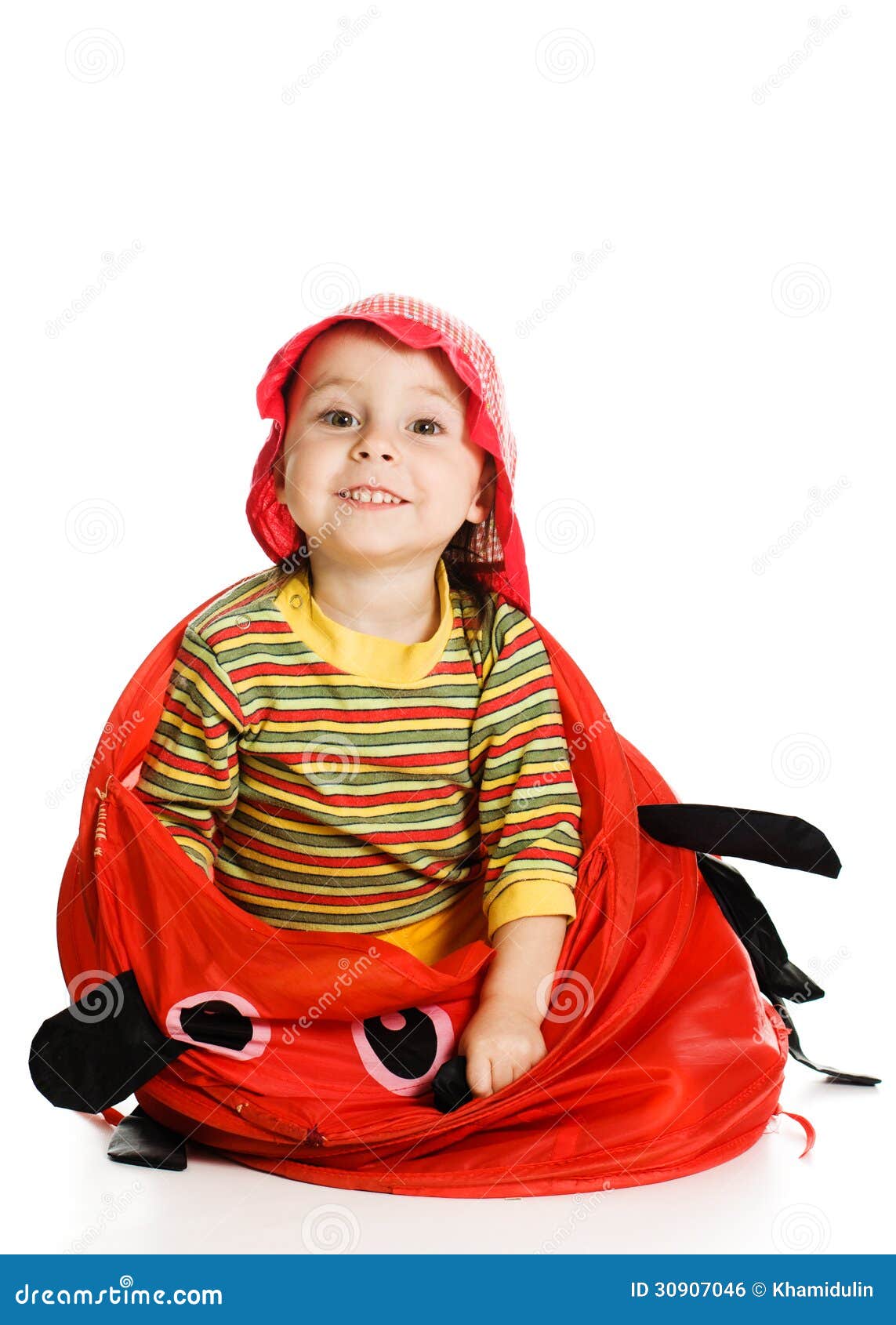 Little kid hiding stock photo. Image of isolated, innocence - 30907046