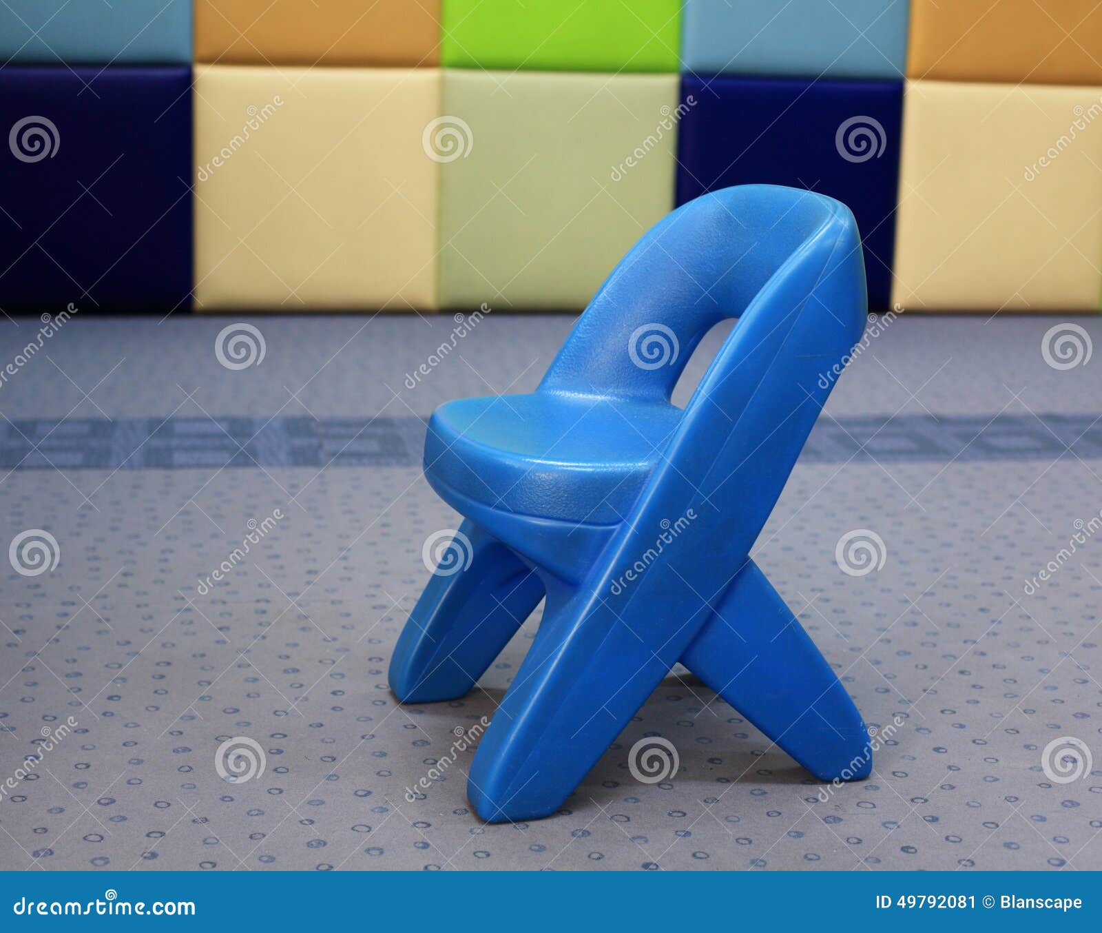 Little Kid Plastic Chair or Stool Stock Image - Image of mini, chair ...