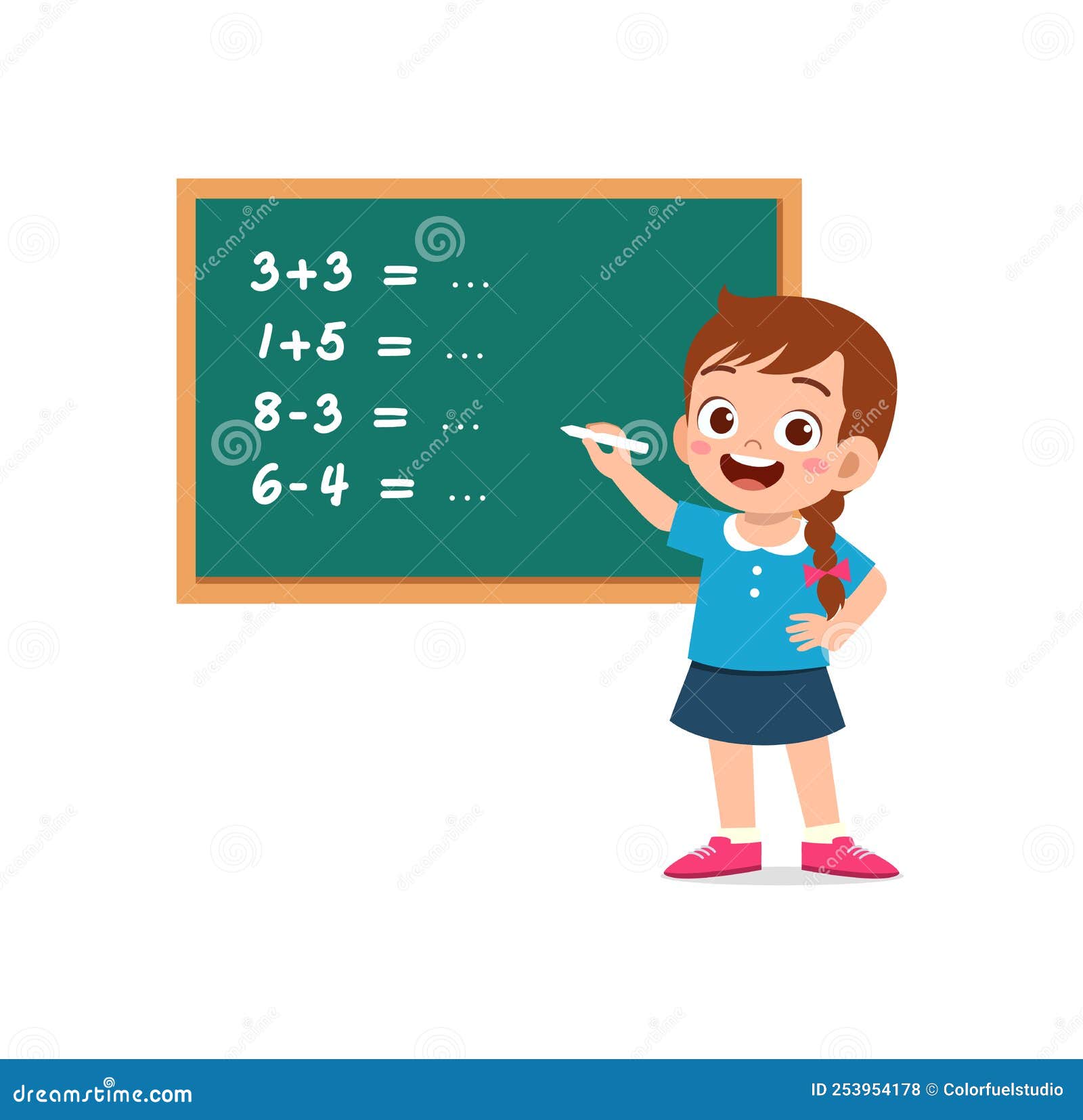 Children Problem Solving Clipart