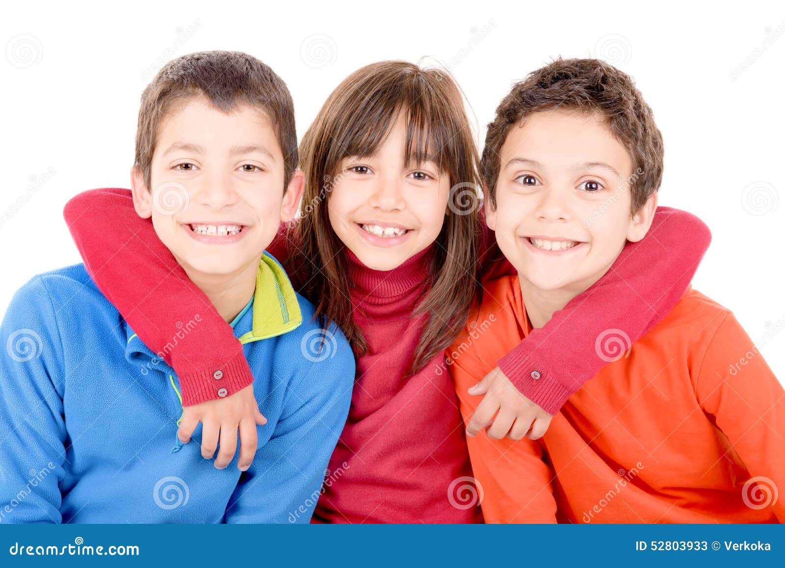 Little kids stock image. Image of curly, beauty, isolated - 52803933