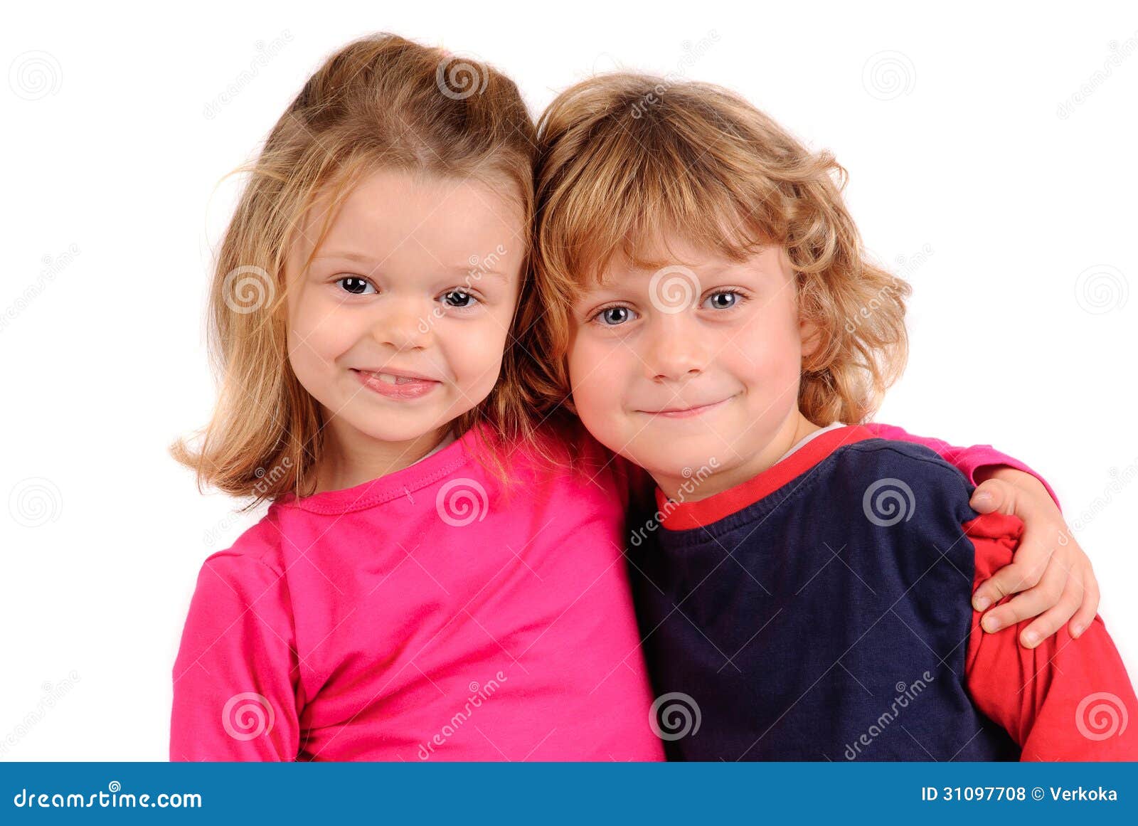 Little kids posing stock photo. Image of cheerful, beautiful - 31097708