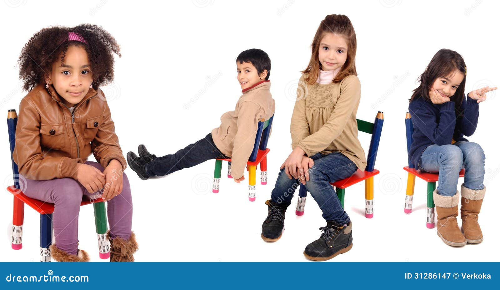 Little kids stock image. Image of cheerful, childhood - 31286147