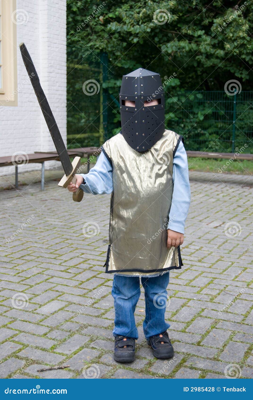 Little knight stock photo. Image of dark, suit, protection - 2985428