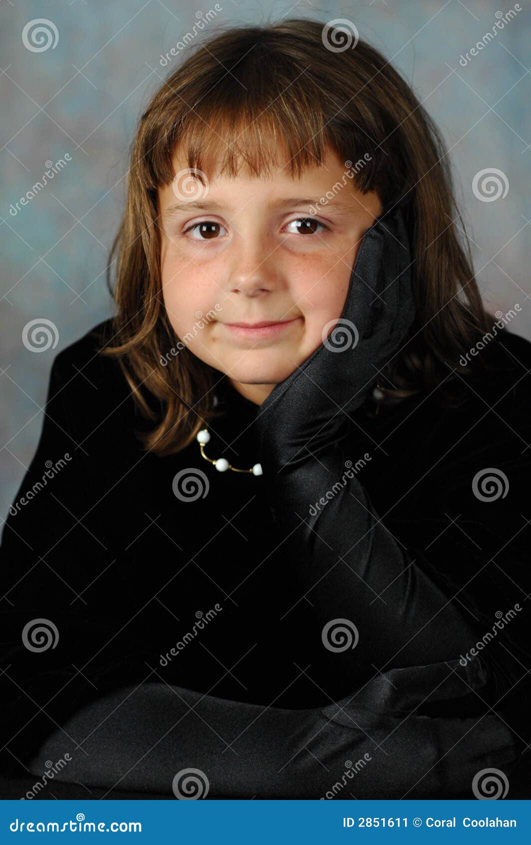 Little Lady In Black Velvet Picture. Image: 2851611