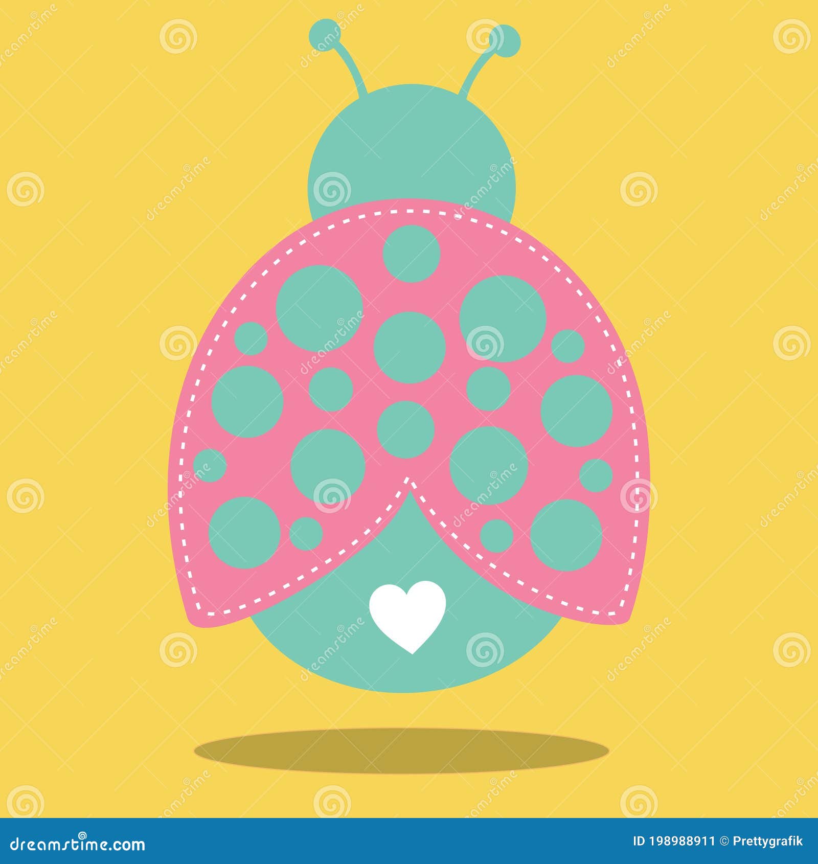 Little Lady Bugs Lady Bug Up 03 Stock Vector - Illustration of bugs ...