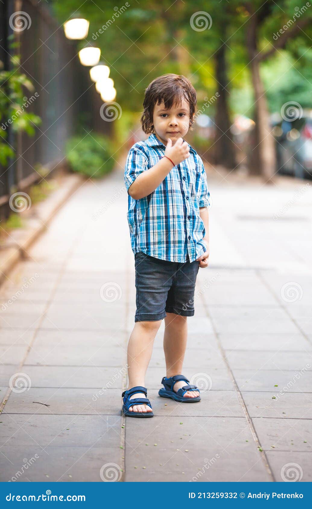 Little Latin Boy Posing Outdoors Stock Photo - Image of kids, human ...