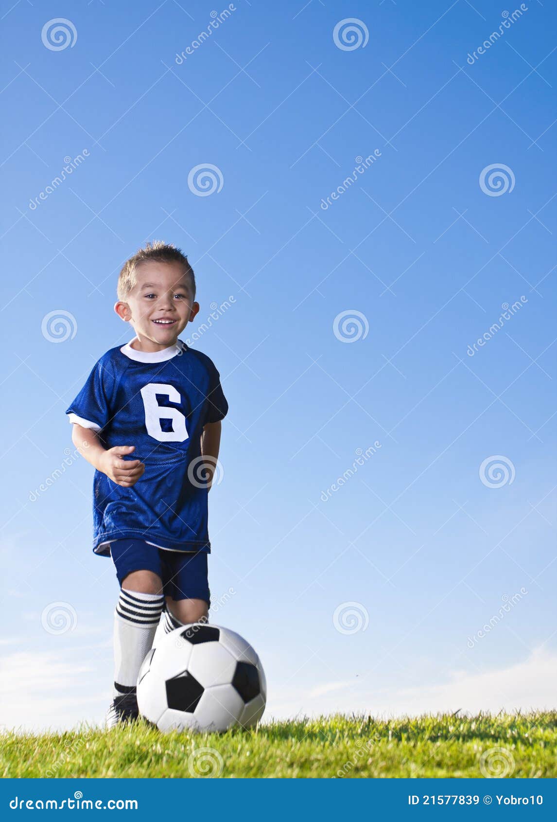 Little Latin Soccer Player stock image. Image of guards - 21577839
