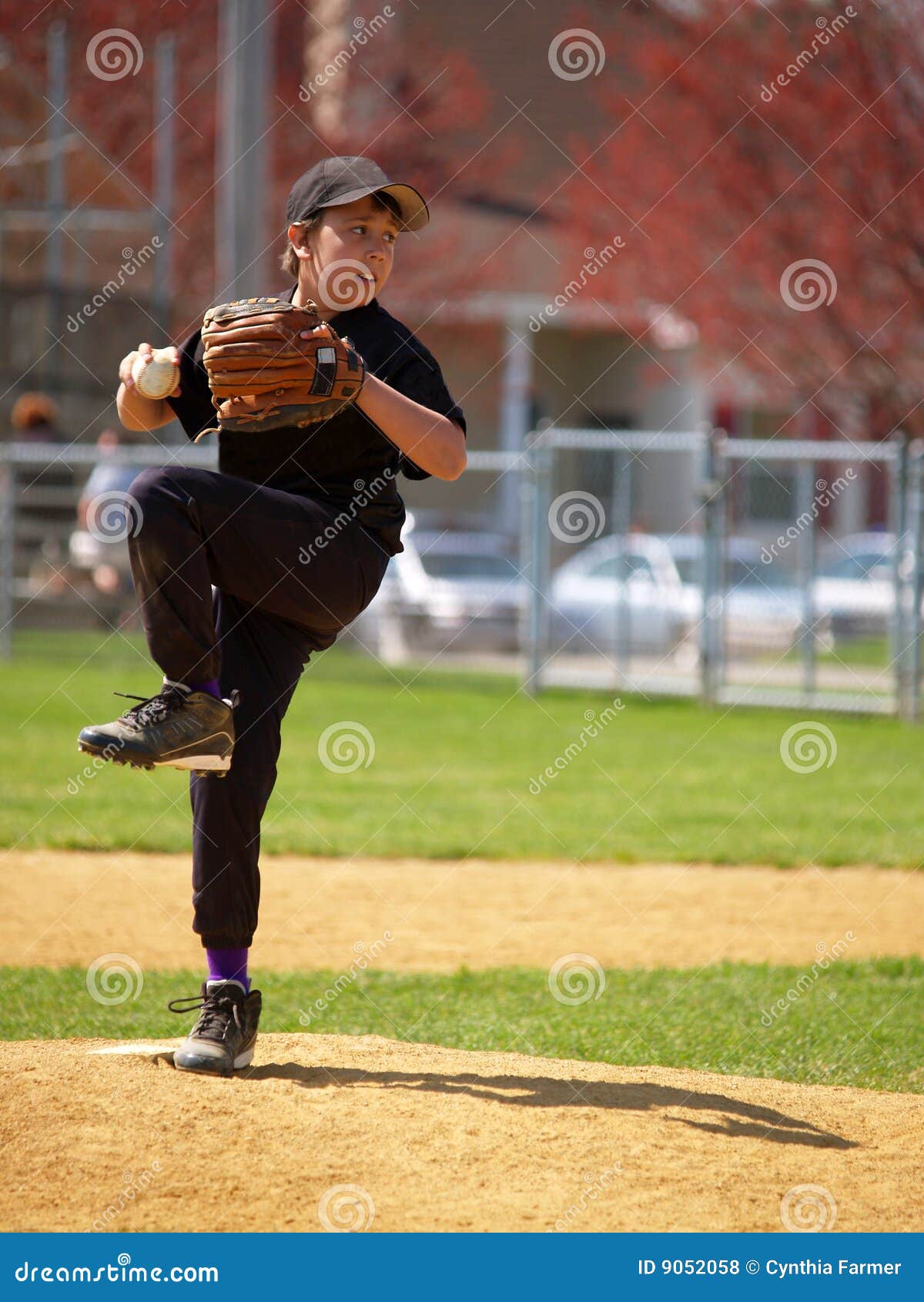 Little league pitcher stock photo. Image of competitor - 9052058