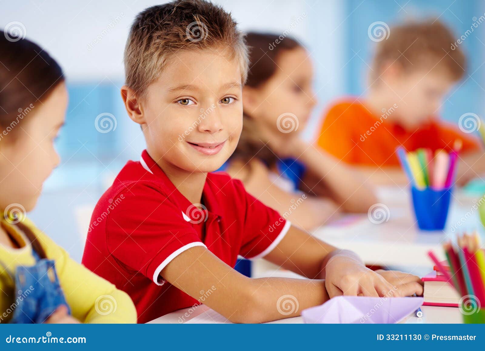 Little learner stock photo. Image of child, emotion, cheerful - 33211130
