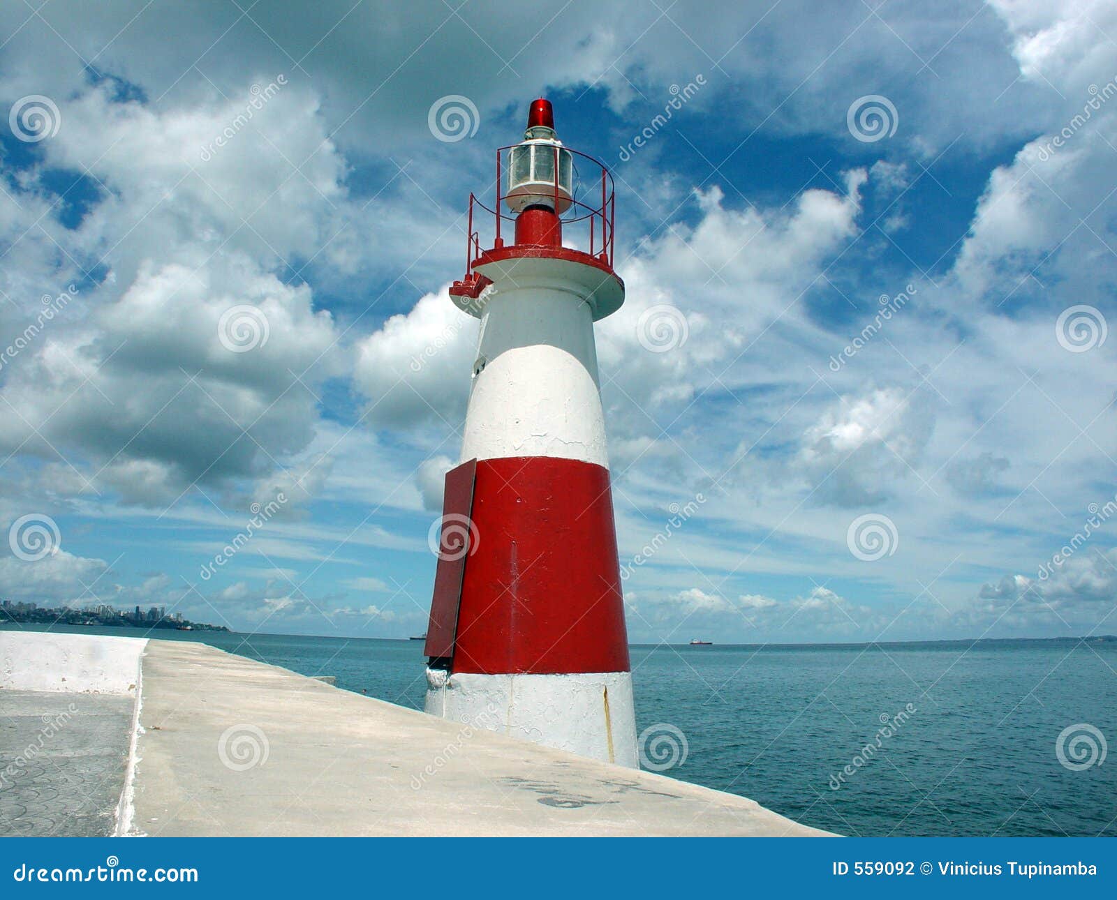 Little Lighthouse stock photo. Image of bahiana, bonfim - 559092