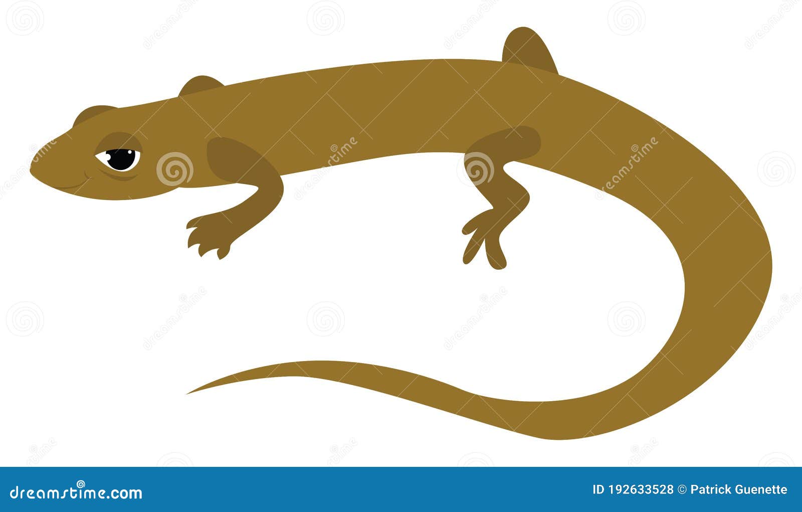 Little Lizard. Vector Drawing Icon | CartoonDealer.com #153223557