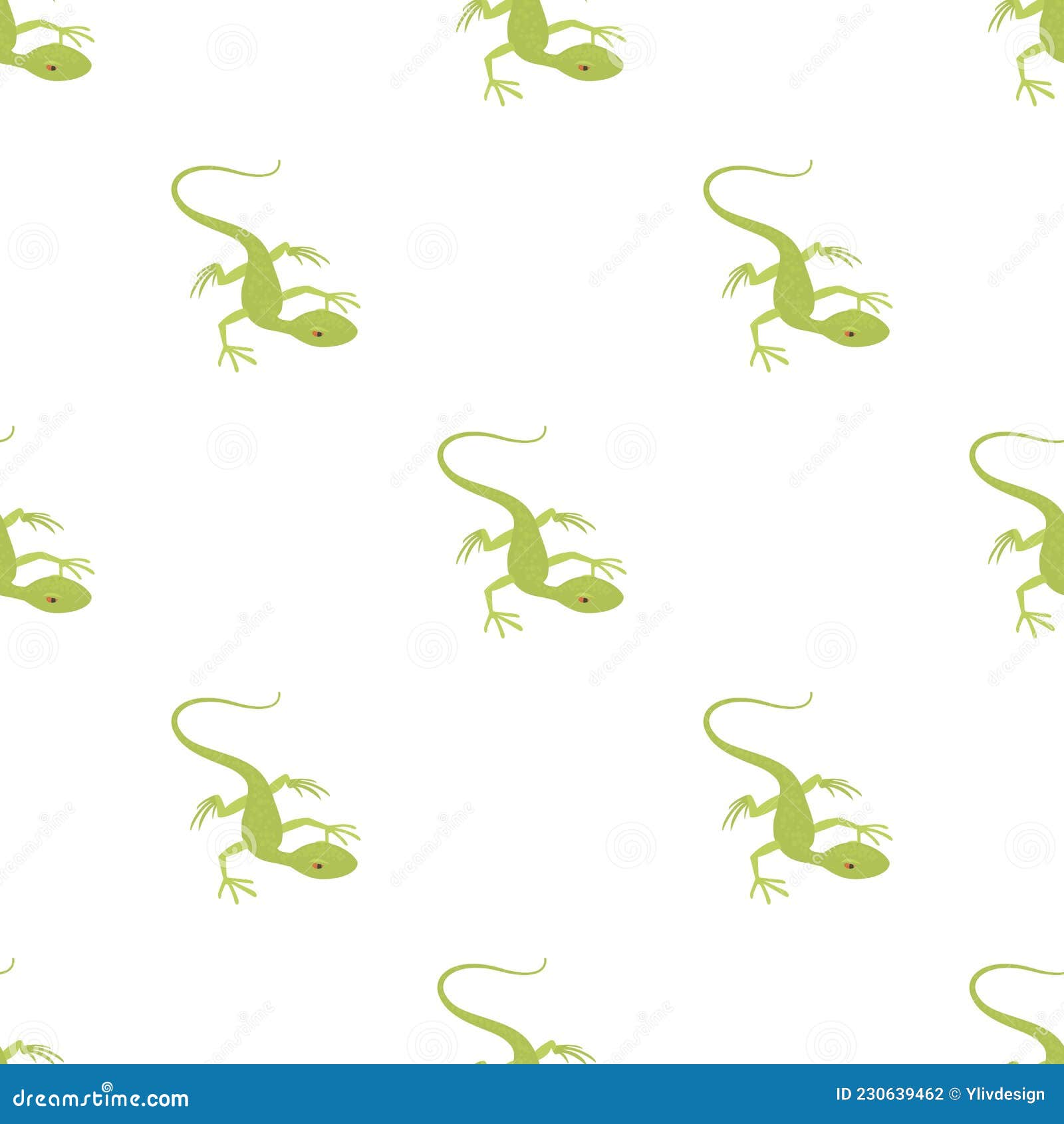 Little Lizard Pattern Seamless Vector Stock Vector - Illustration of ...