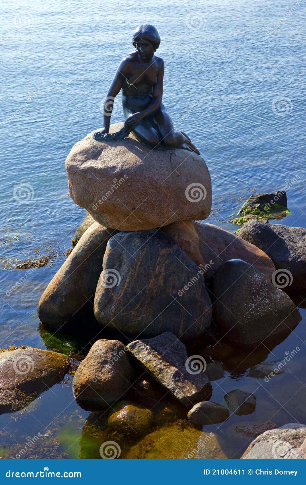 Mermaid Statue In The City Center Of Warsaw, Poland Editorial Image ...