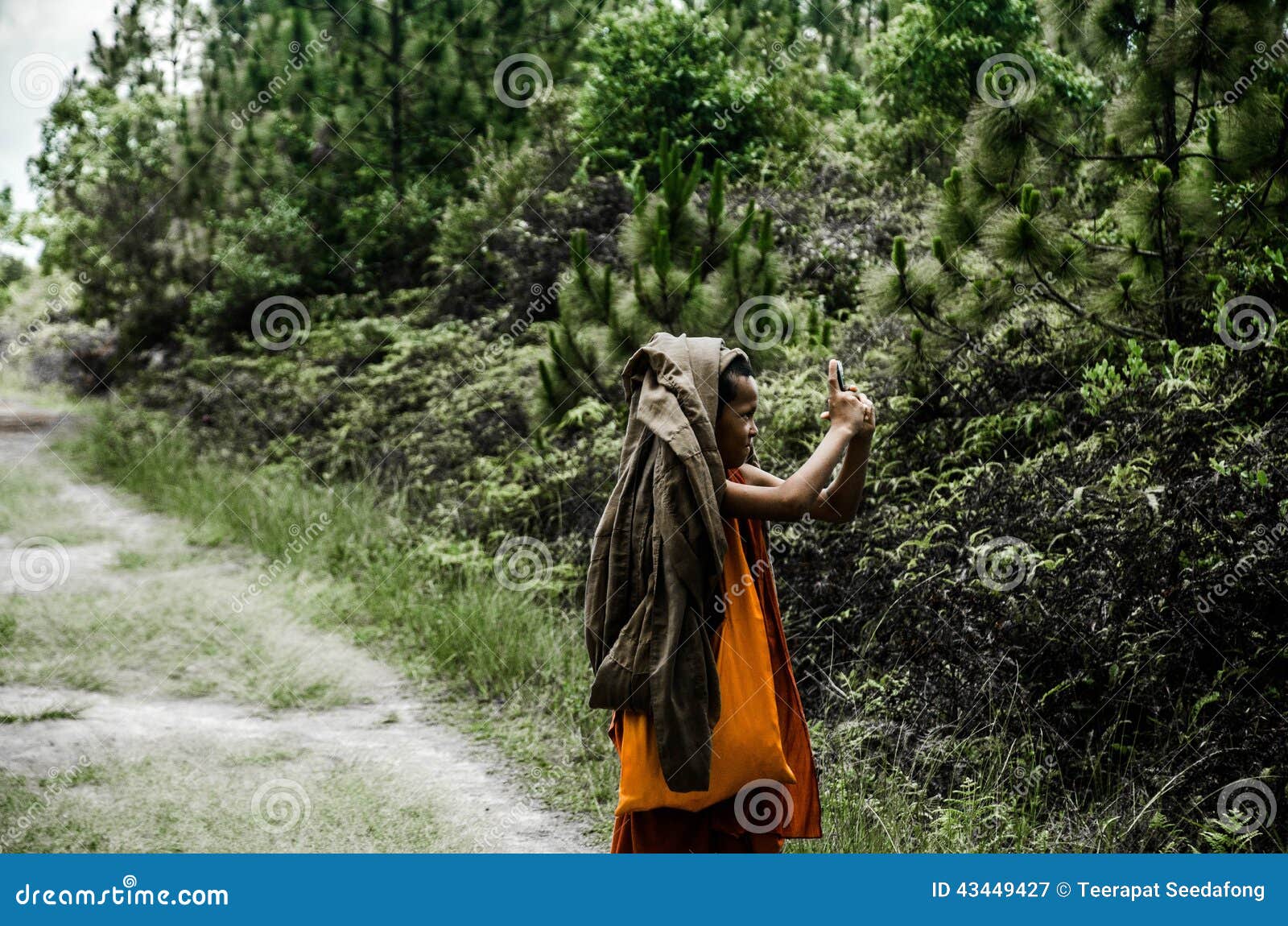 Little monk editorial photography. Image of child, monk - 43449427